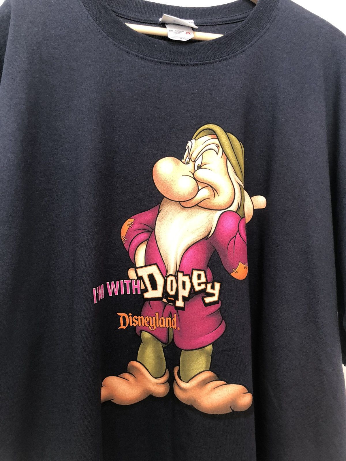 Vintage 😡 Grumpy Disneyland I’m With Dopey Snow White 7 Dwarfs | Grailed