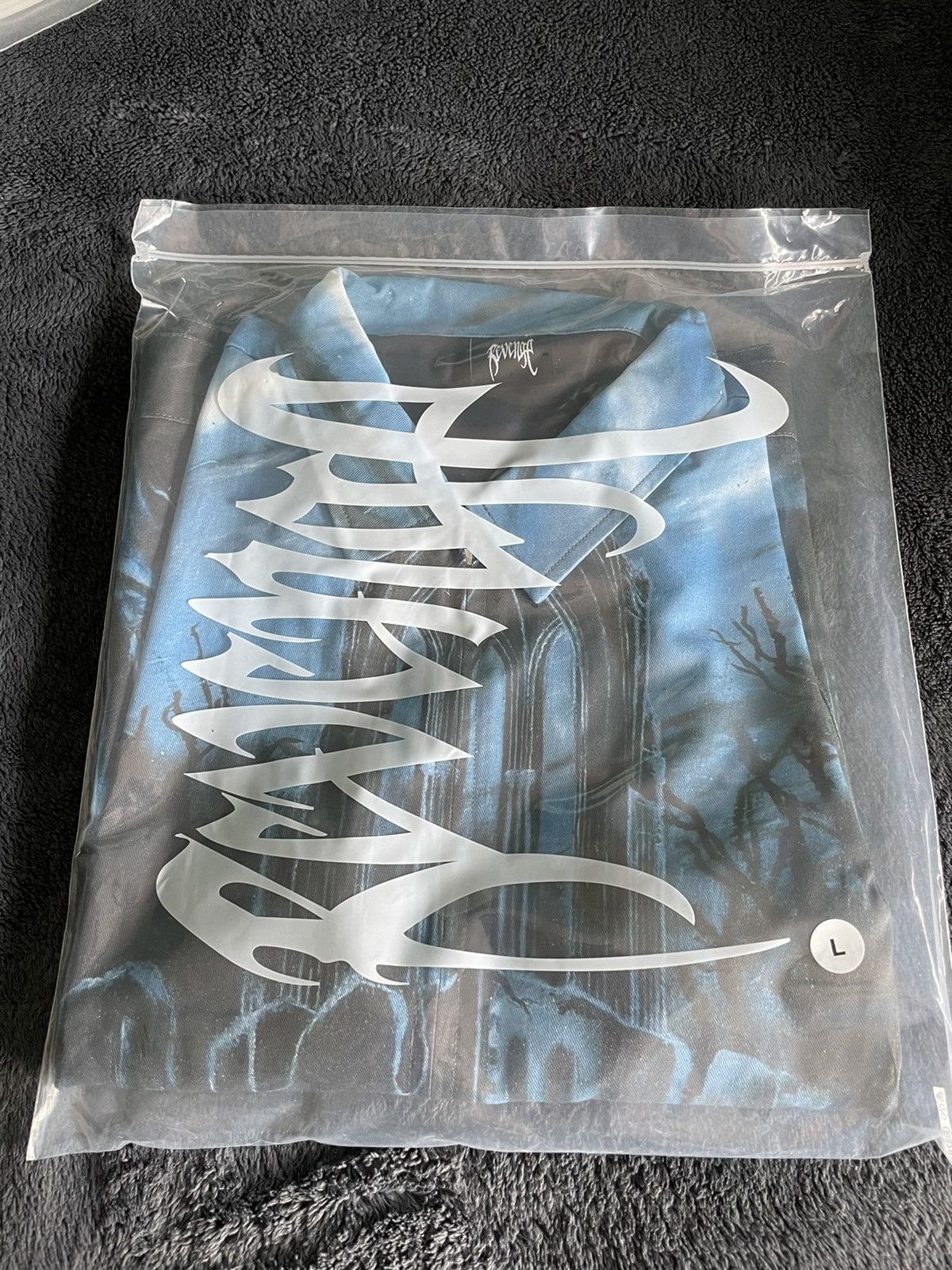 Revenge Revenge "Dark Throne" Work Jacket | Grailed