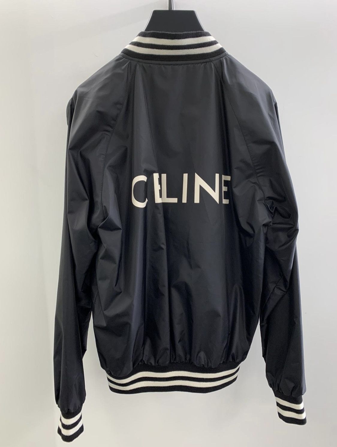 Celine Celine ss21 dancing kid/ monochrome logo bomber jacket | Grailed