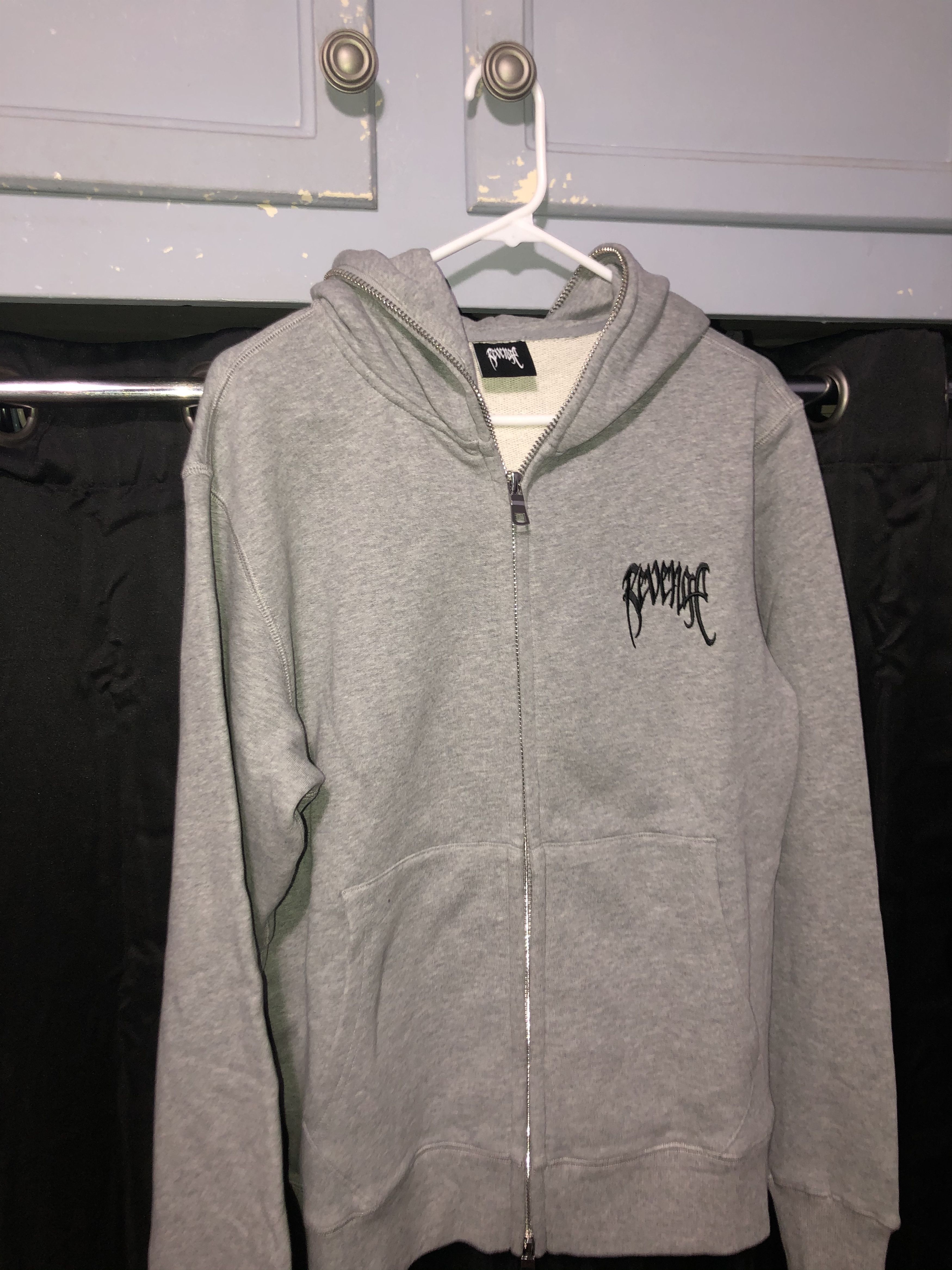 Revenge Revenge Embroidered full zip up | Grailed