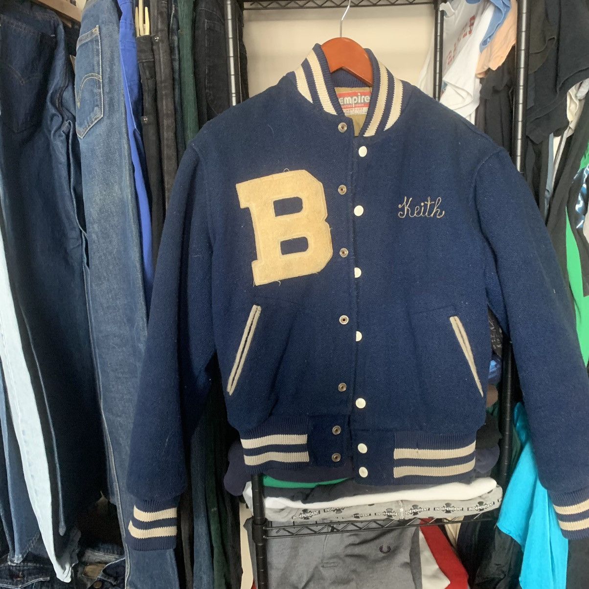 Made In Usa × Varsity Jacket × Vintage vintage 50s 60s varsity jacket ...