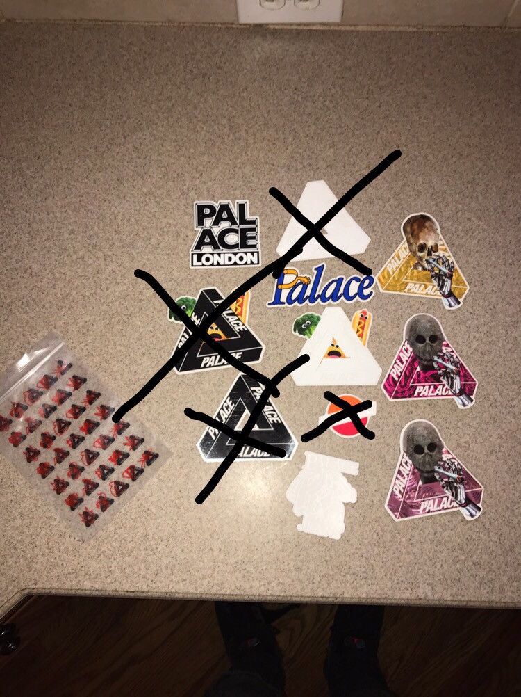 Palace Palace Sticker Pack | Grailed