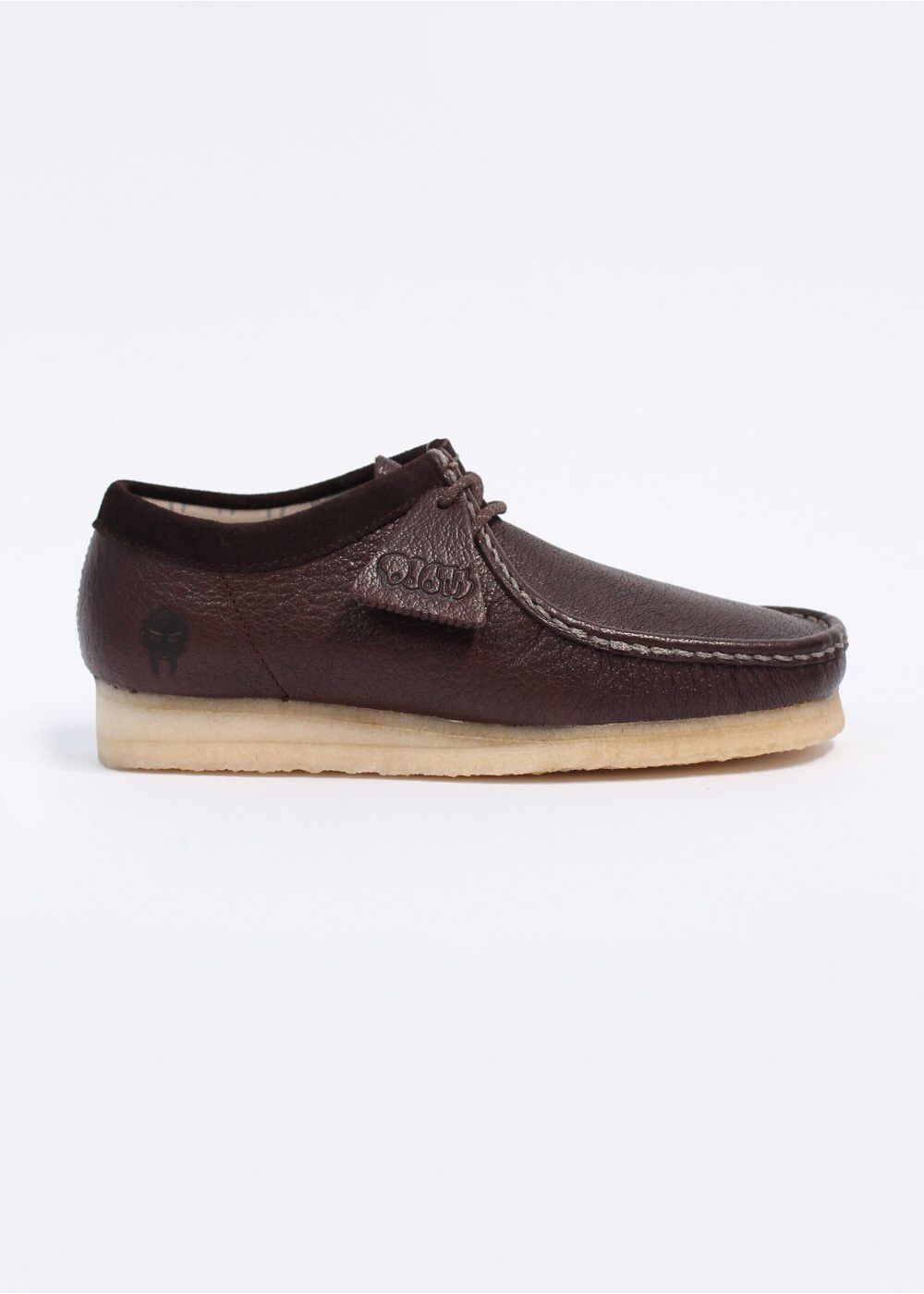 Clarks Clarks Wallabee MF DOOM Brown Leather | Grailed