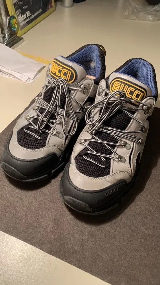 Gucci Gucci Flashtrek SEGA Reflective Grey | Grailed