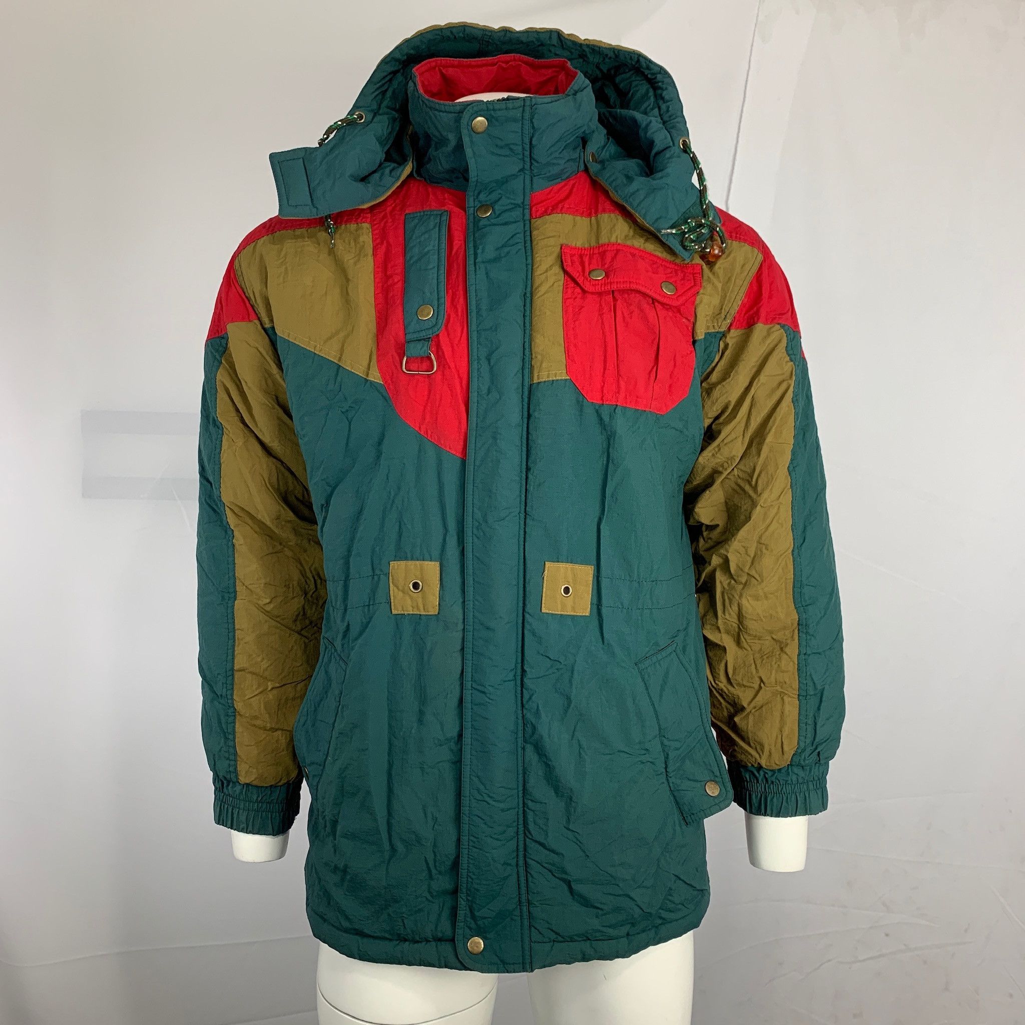 Streetwear × Vintage VTG Jonathan Stone Mens ColorBlock Winter Coat ...