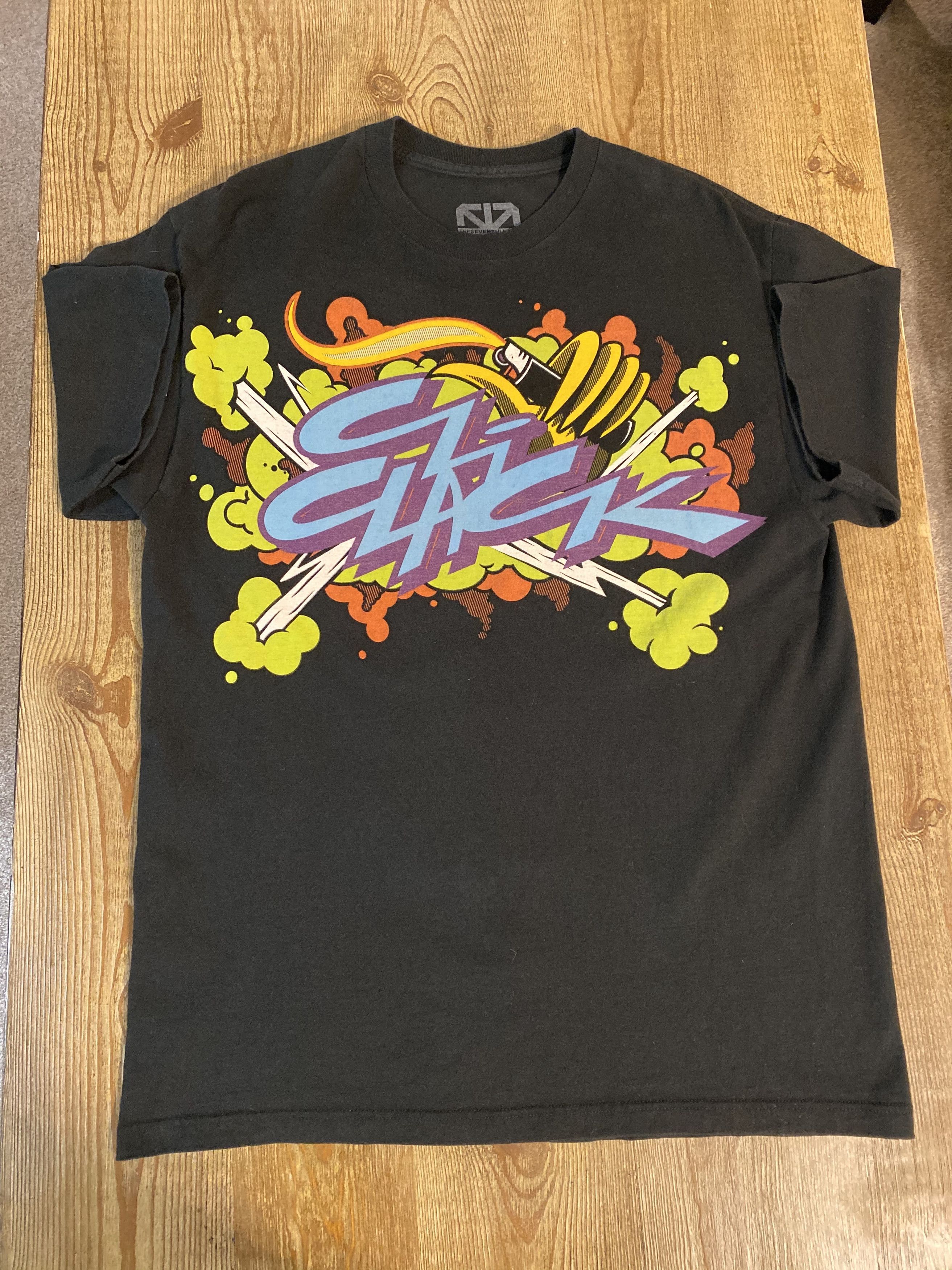 The Seventh Letter OG Graffiti TSL CLICK CLACK TEE | Grailed