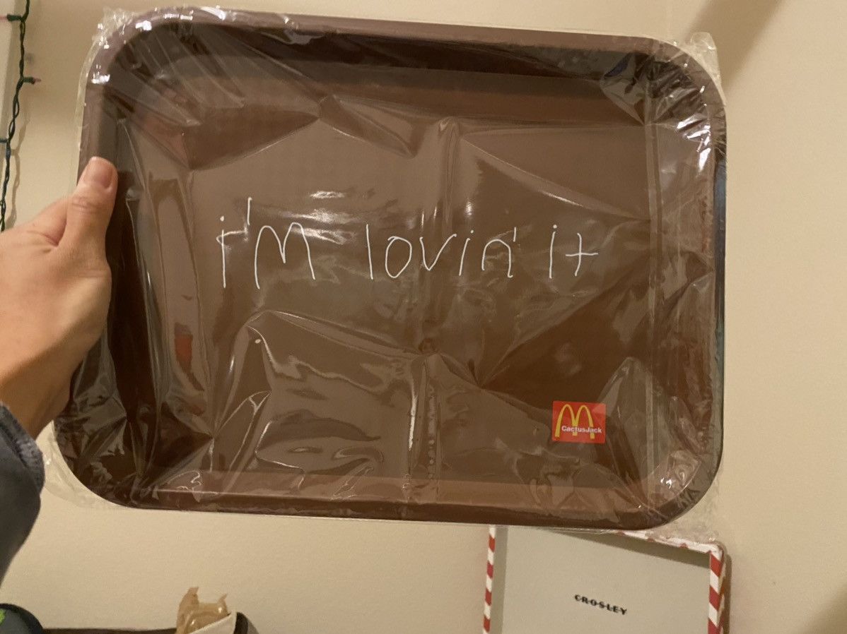 Travis Scott Travis Scott x McDonald’s Food Tray | Grailed