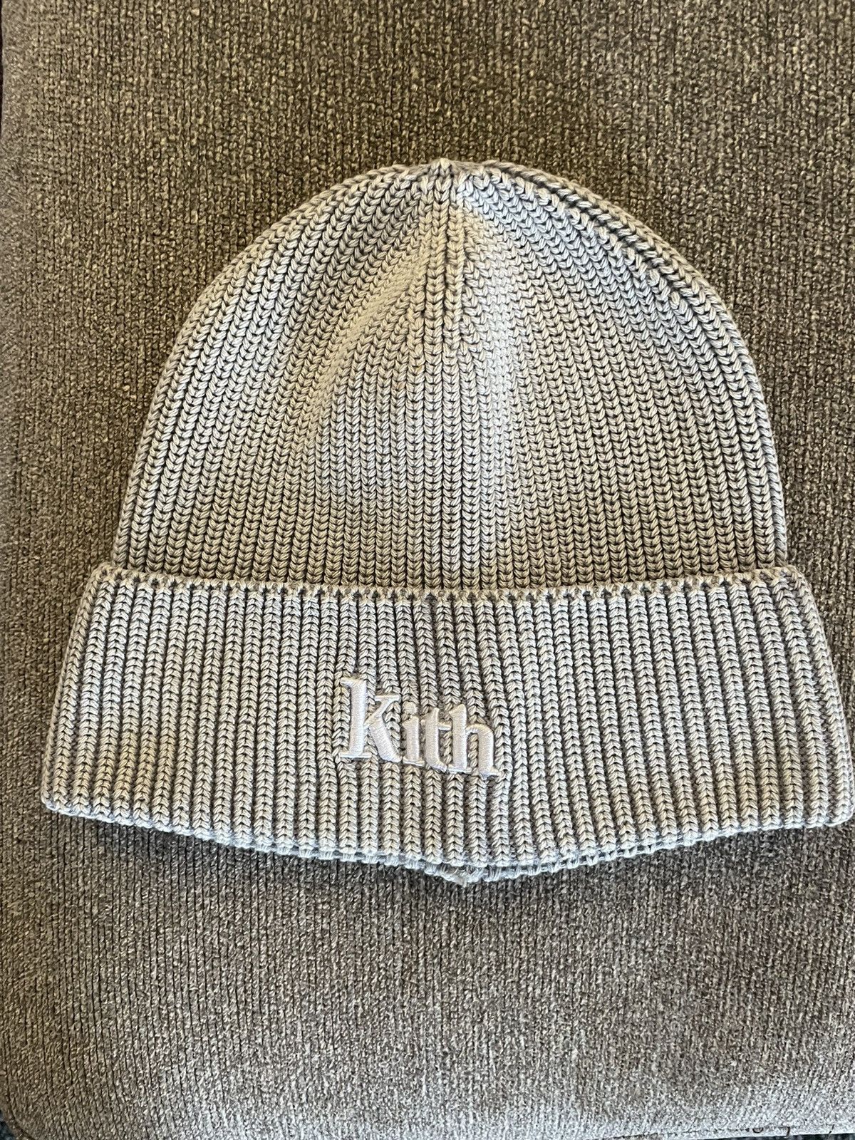 Kith Serif Beanie | Grailed