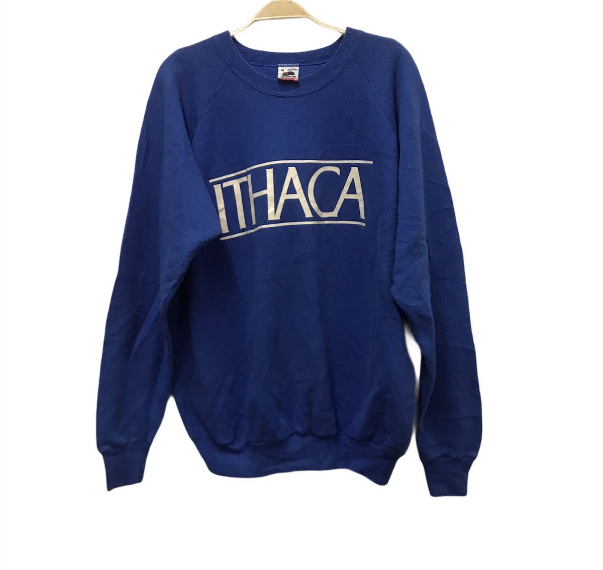 Vintage 1980 ITHACA Vintage College Sweatshirt | Grailed