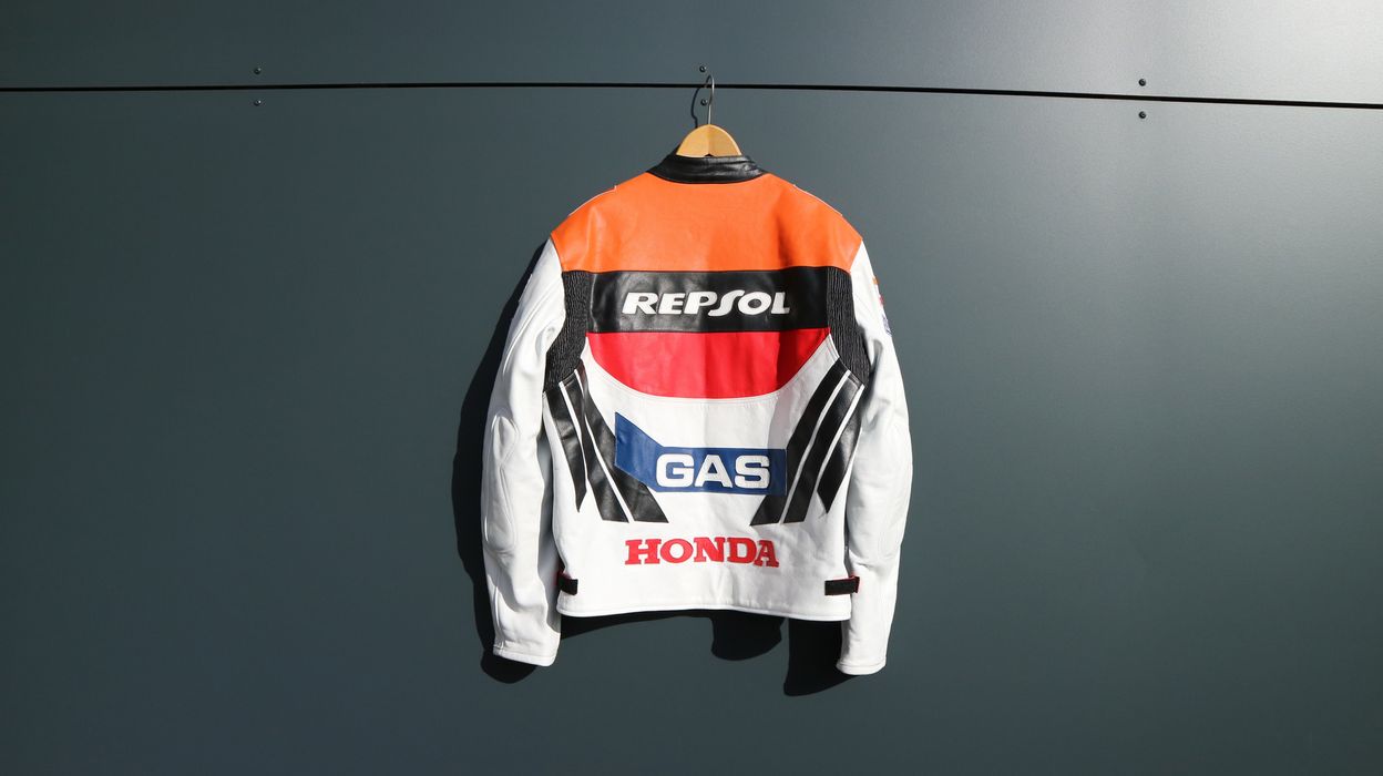 Vintage 2 𝗛𝗢𝗡𝗗𝗔 Leather Racing jackets | Grailed