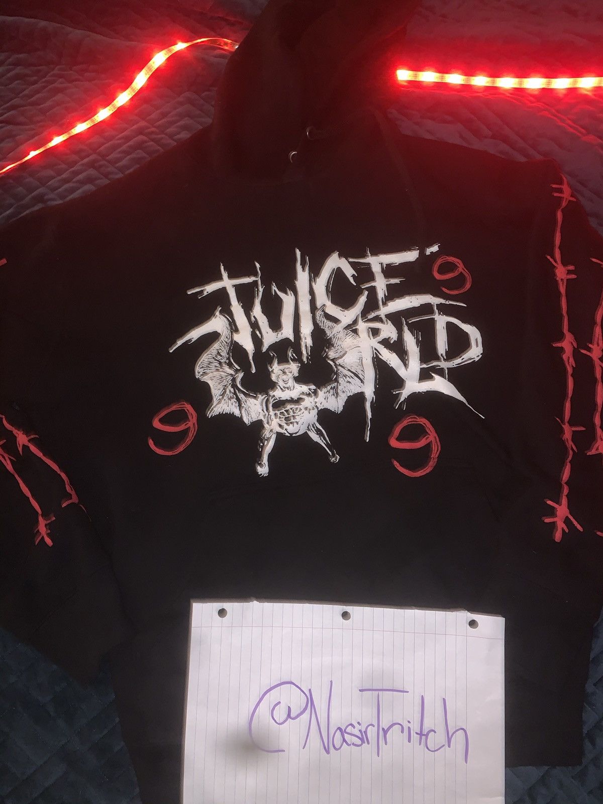 999 Club RARE 999 Club Juice WLRD Tour Hoodie Shirt | Grailed