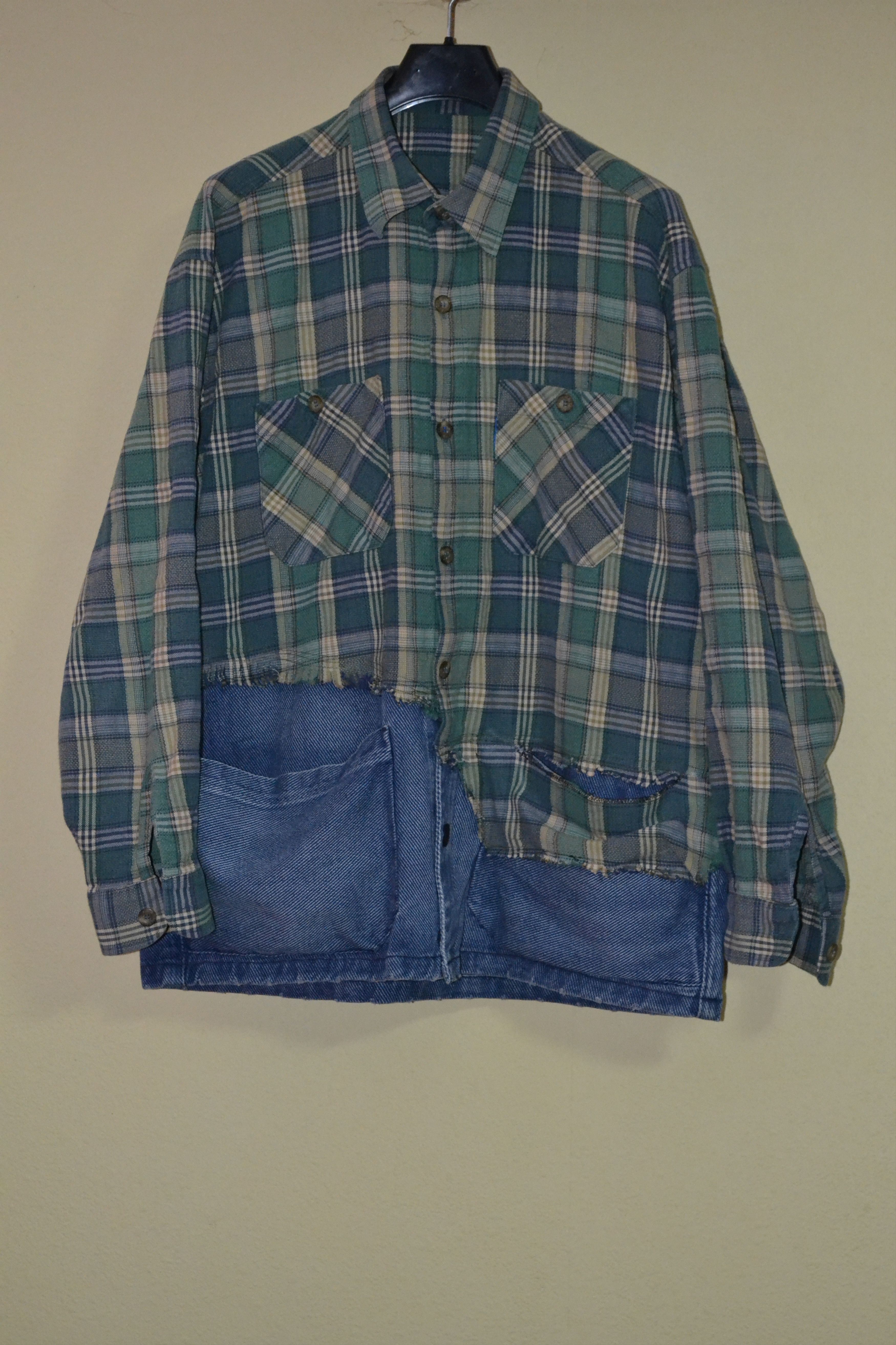 Vintage 50/50 Flannel Shirt | Grailed