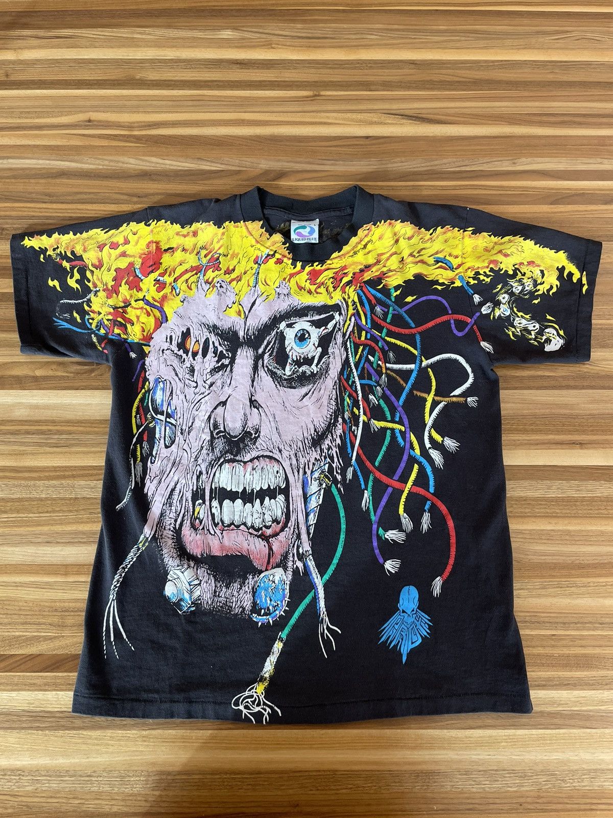 Liquid Blue Logan Weapon X Liquid Blue T-shirt 1994 (90s Original ...