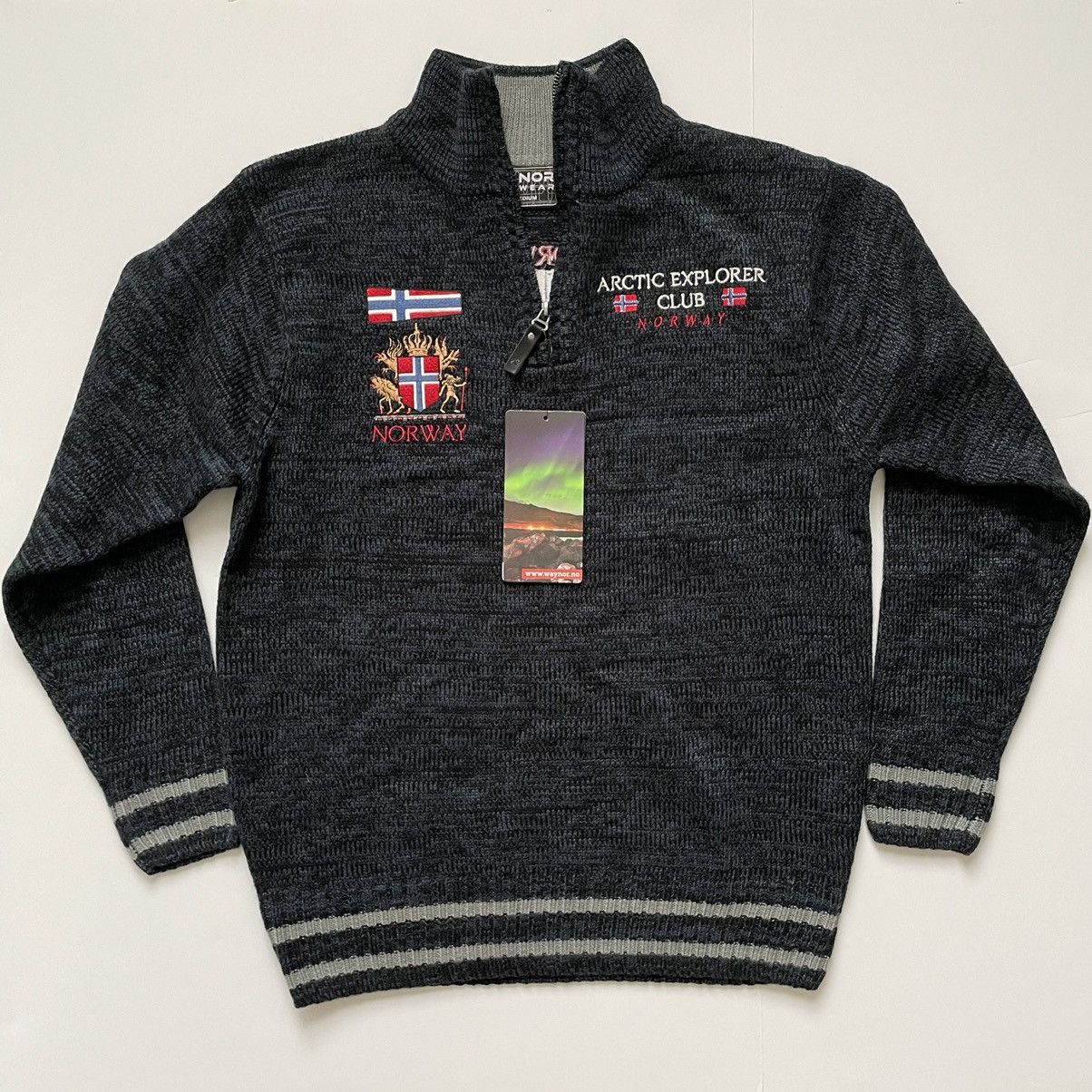 Moods Of Norway NWT Norwear Arctic Explorers Club Norway Sweater Sz ...