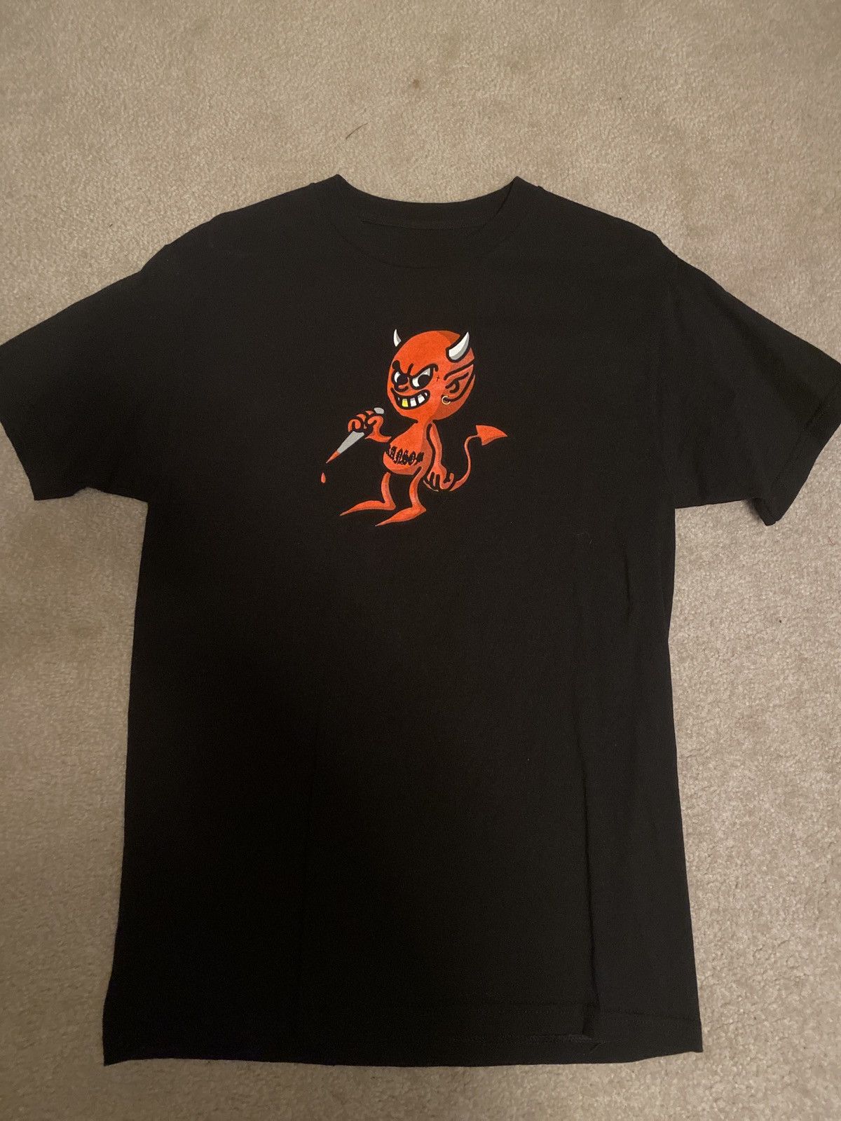 Ransom Clothing Ransom Clothing Black Devil Logo Tee | Grailed