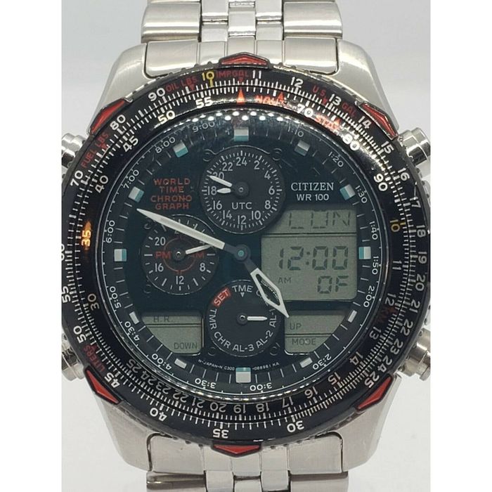 Citizen Citizen Promaster C300 Rare World Time Mens Authentic Watch ...