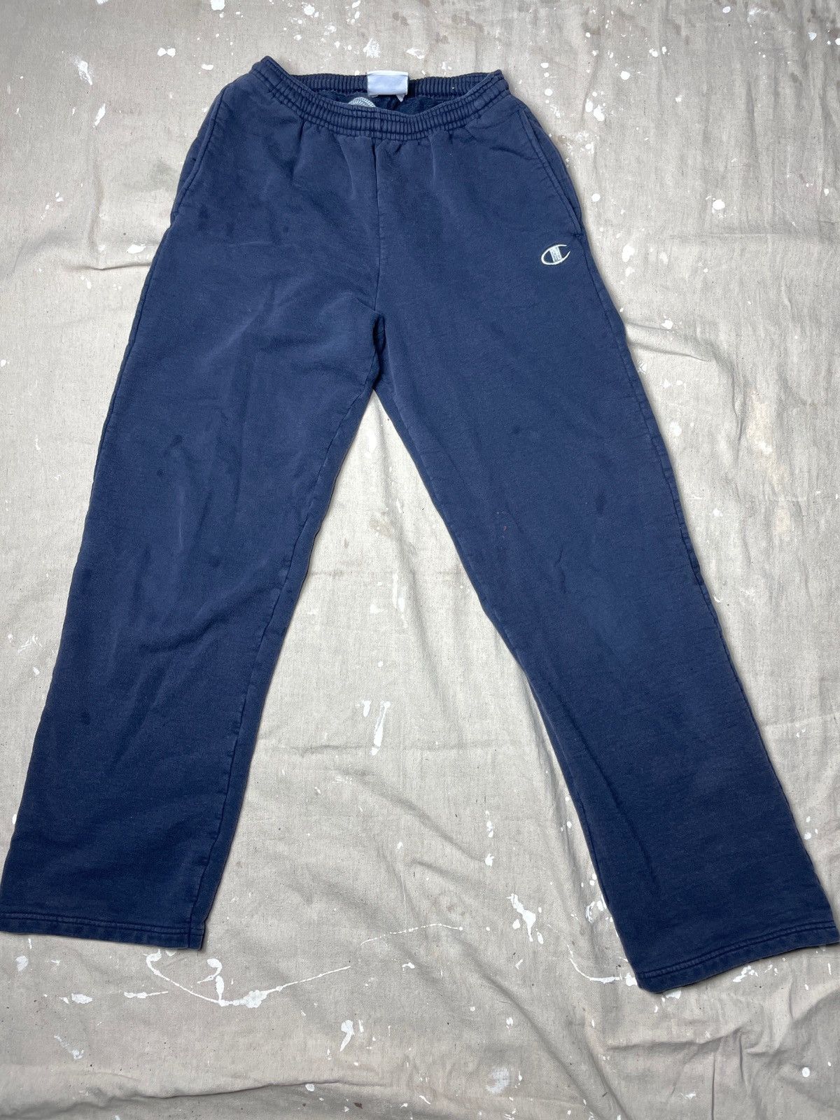 Champion Champion Navy Blue sweats | Grailed
