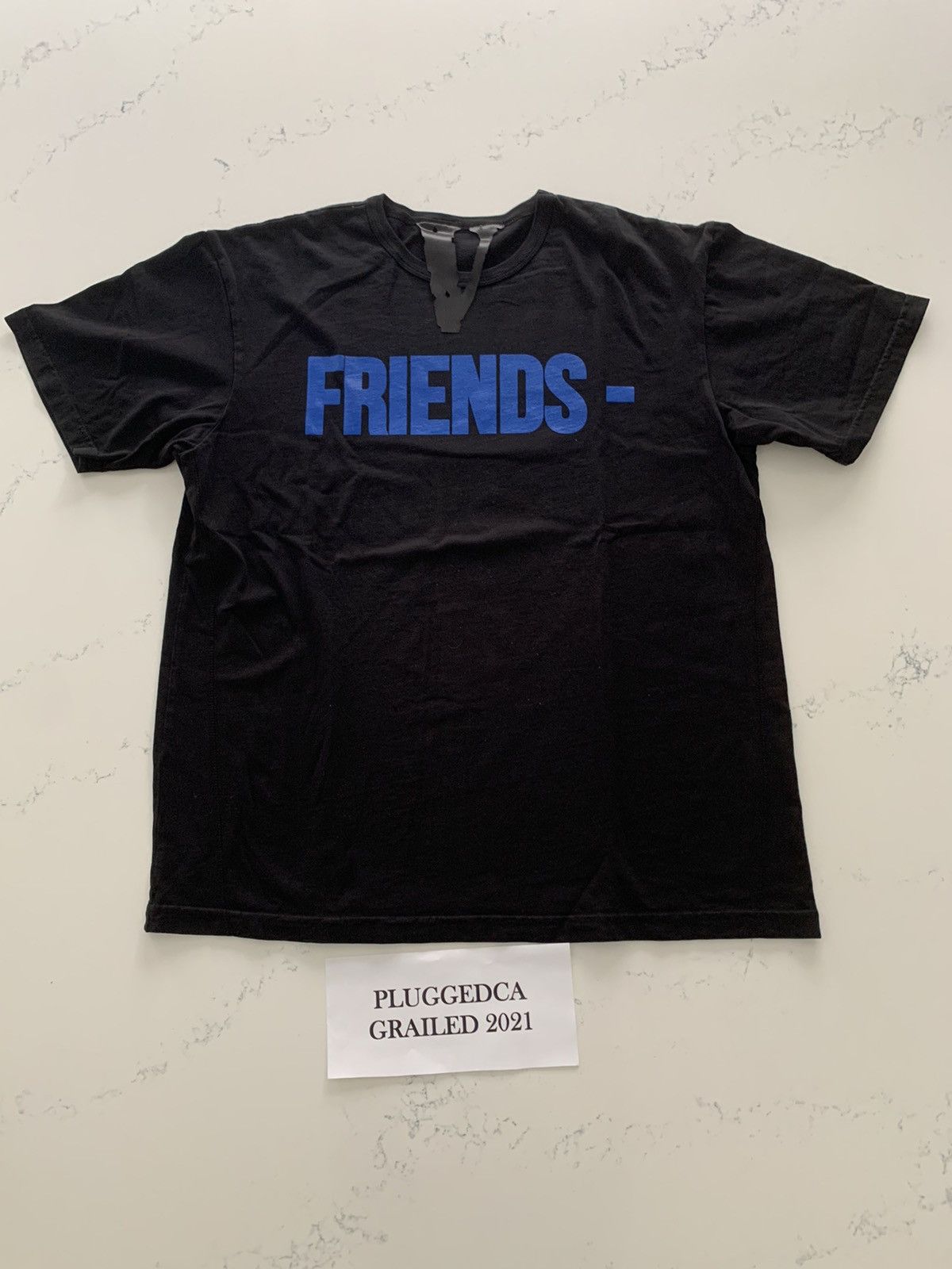 Vlone VLONE Blue Friends Tee NEW | Grailed