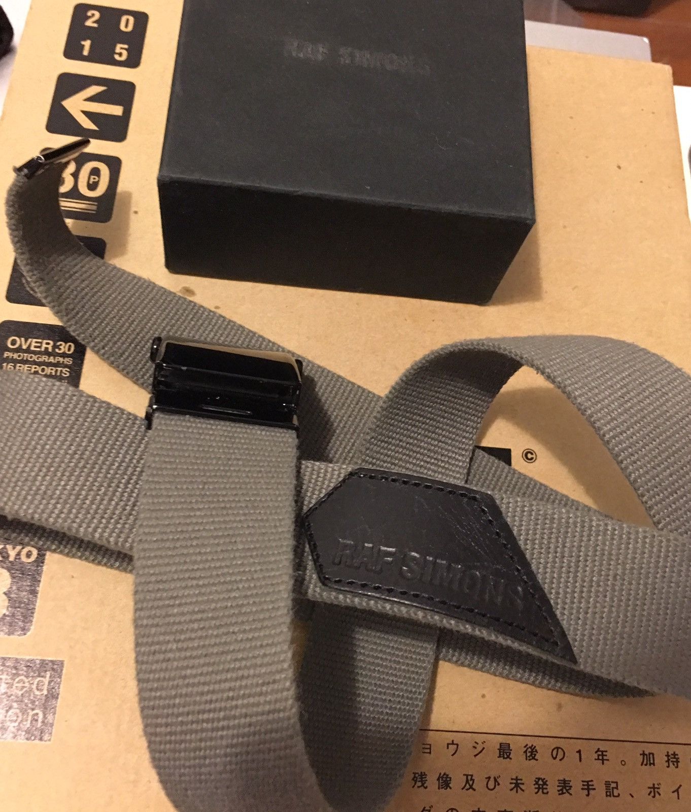 Raf Simons S/S 11 Canvas Belt | Grailed