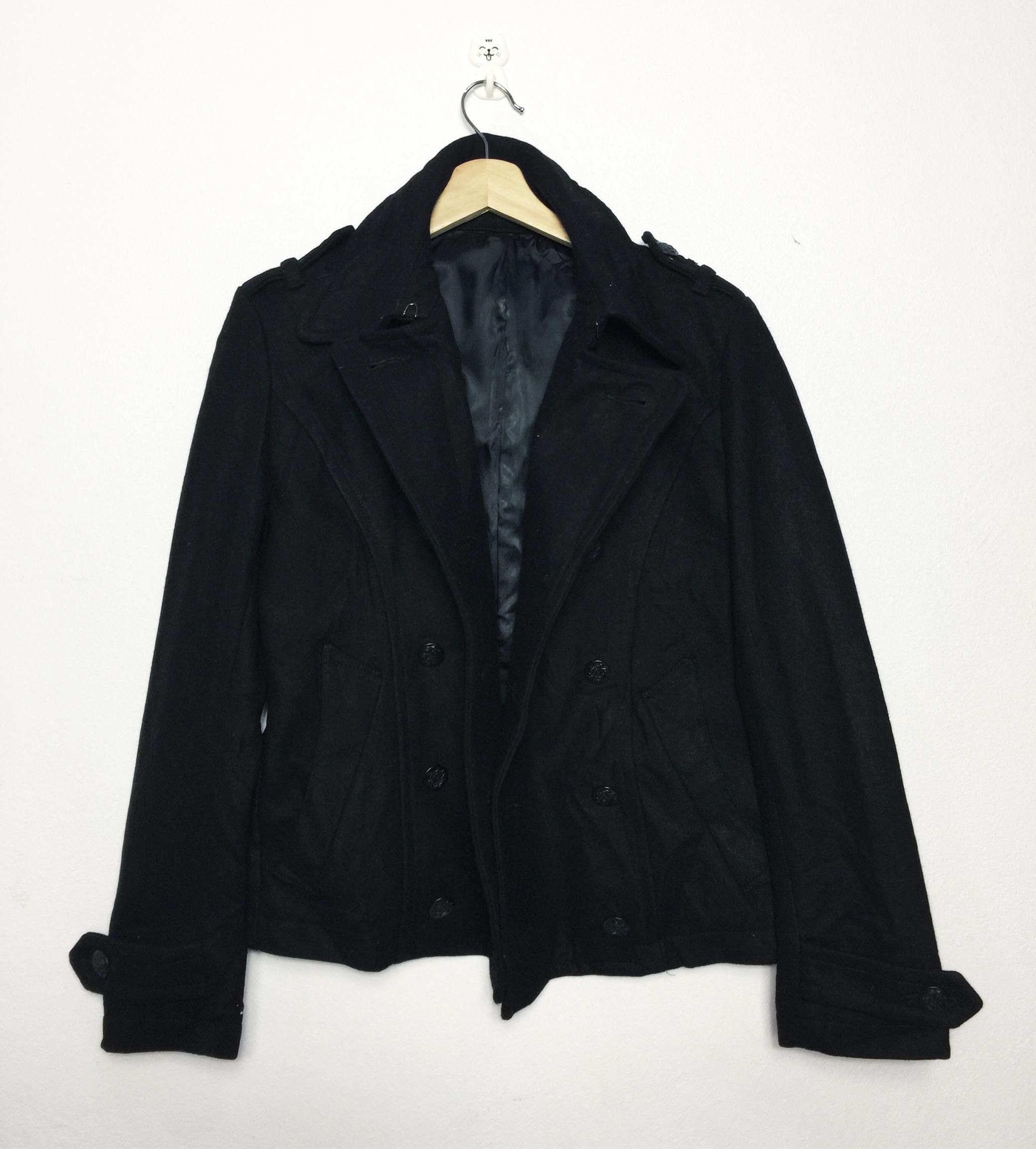 Japanese Brand Rare PPFM Wool Jacket Nice Design Made in Japan ...