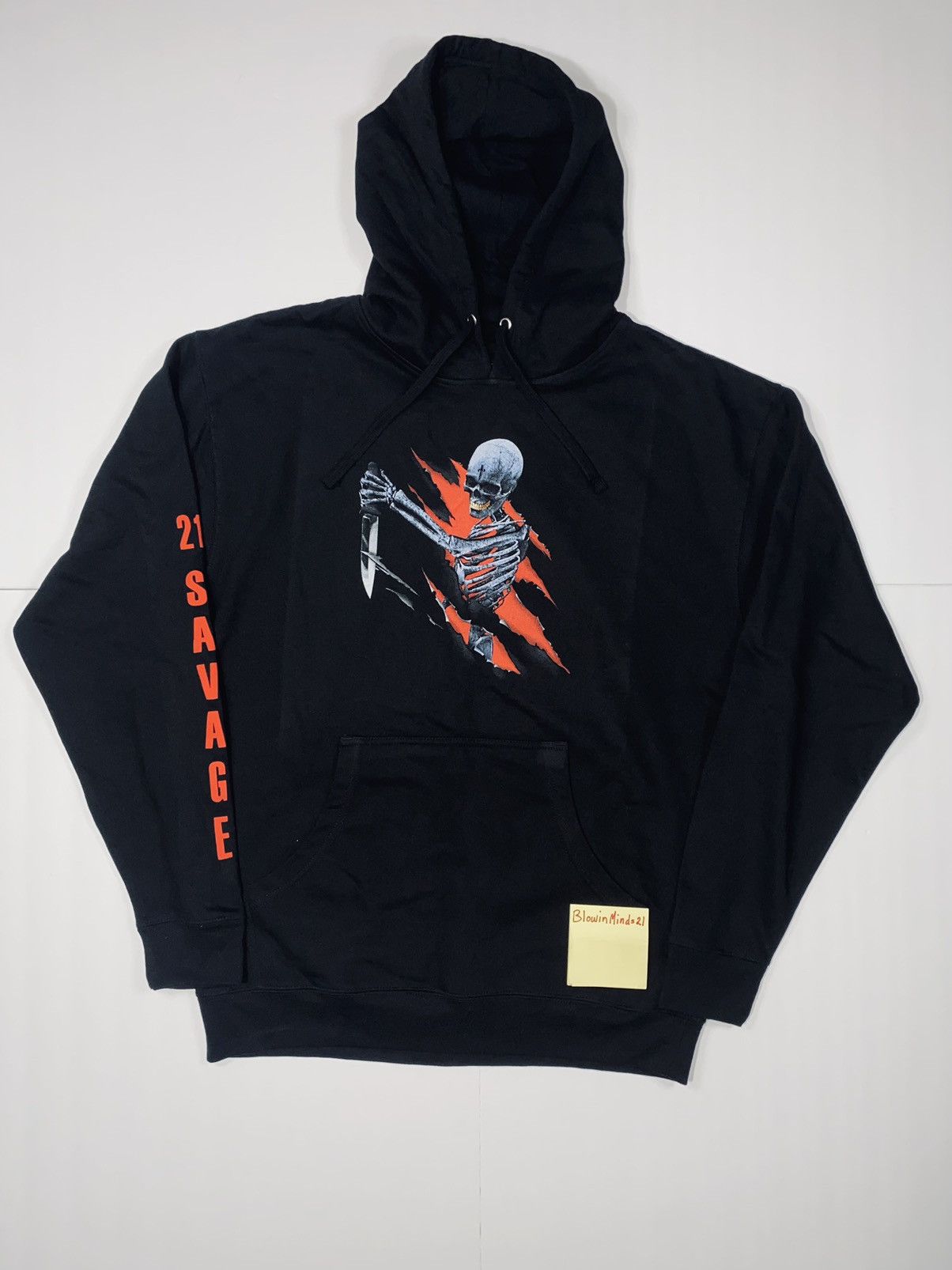 21 Savage 21 Savage “Slasher” Hoodie | Grailed