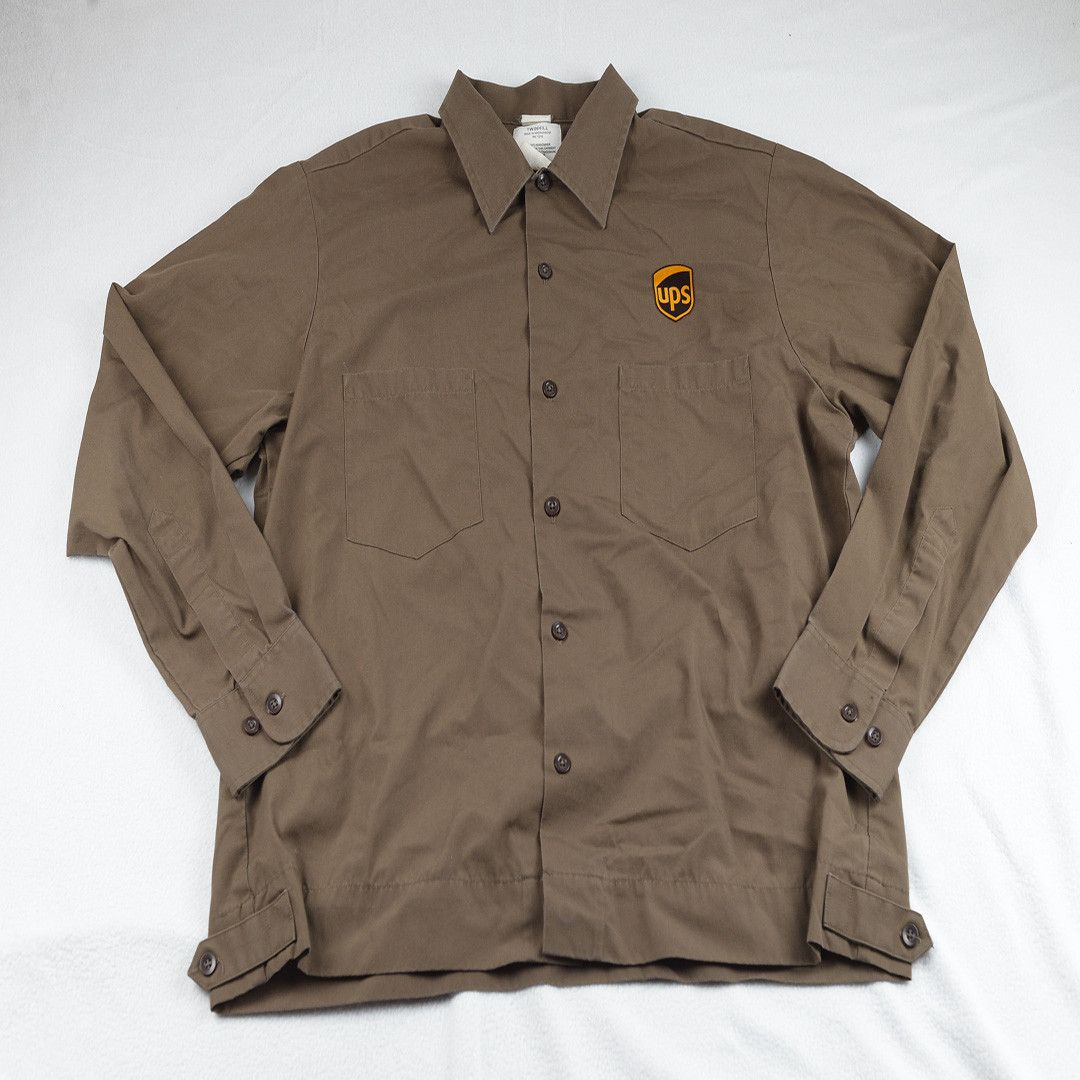 Other × Streetwear UPS Men's XL Official Uniform Button-ups Polo | Grailed