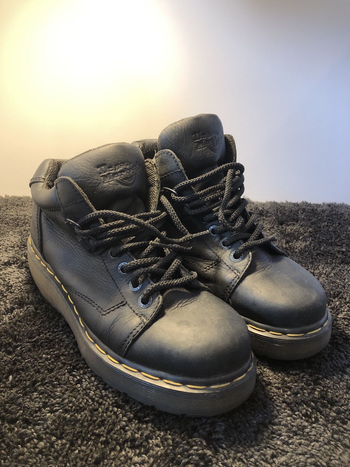 Dr. Martens × Vintage Doc Martian low top boots | Grailed