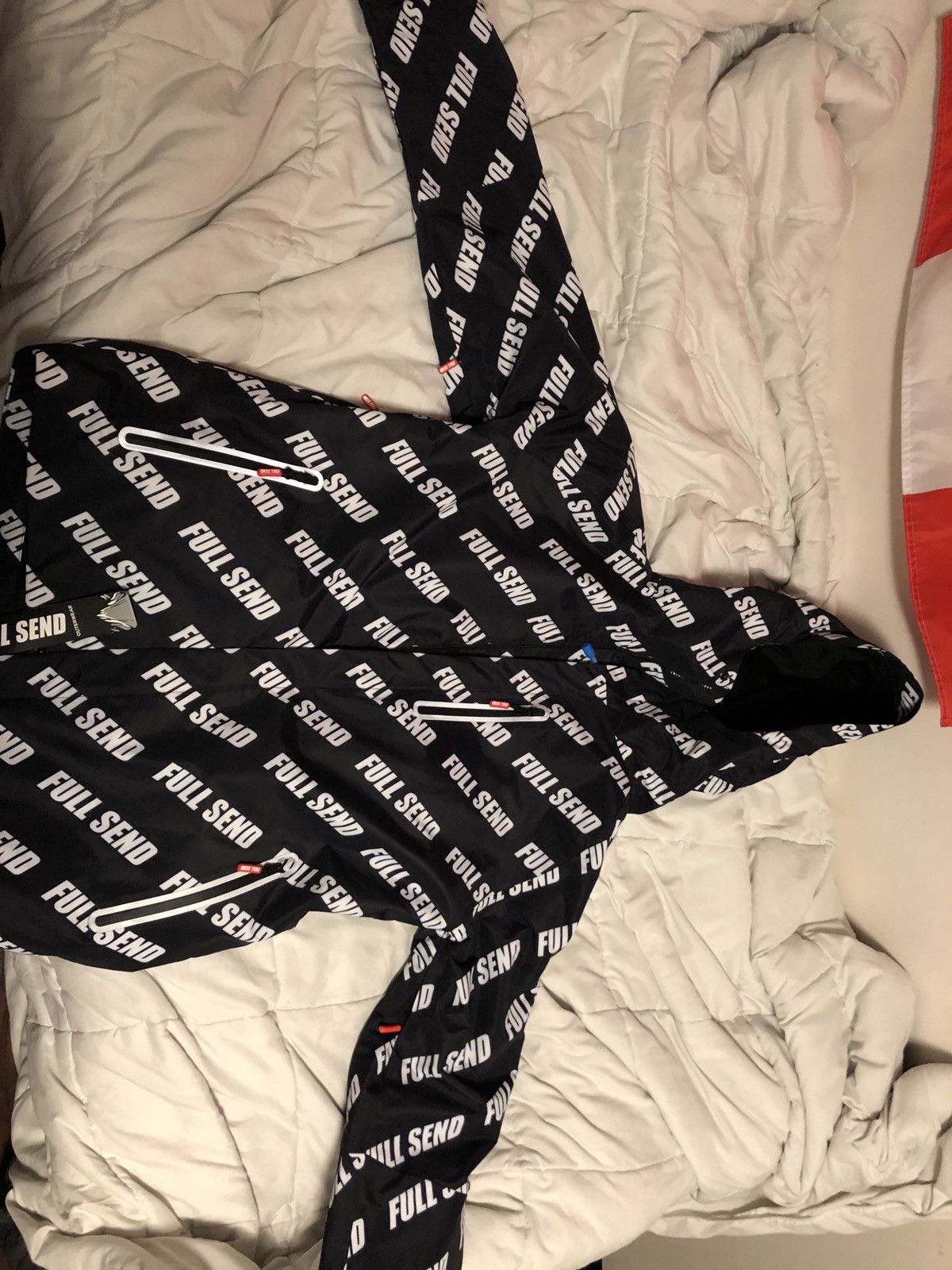 Full Send by Nelk Boys *NEW* Nelk Boys Black Full Send Ski Jacket ...