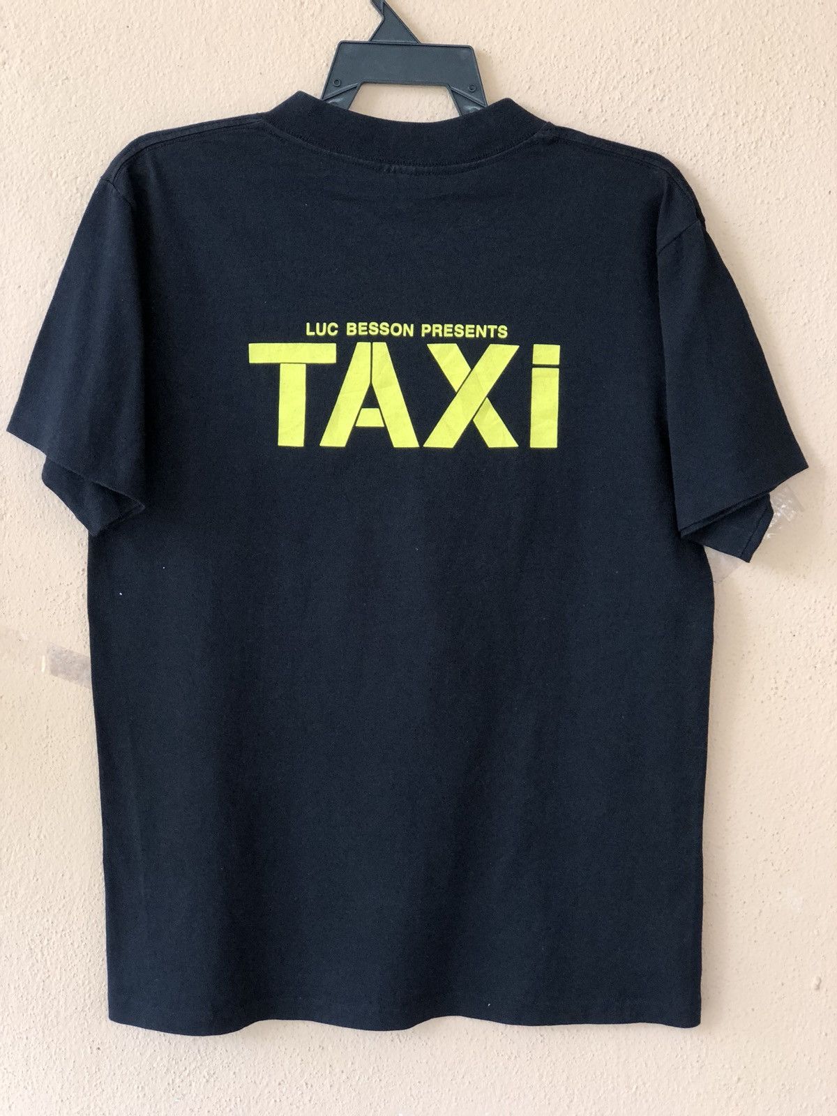 Movie × Vintage Vintage 90s TAXI Luc Besson Action Comedy Movie Tee ...