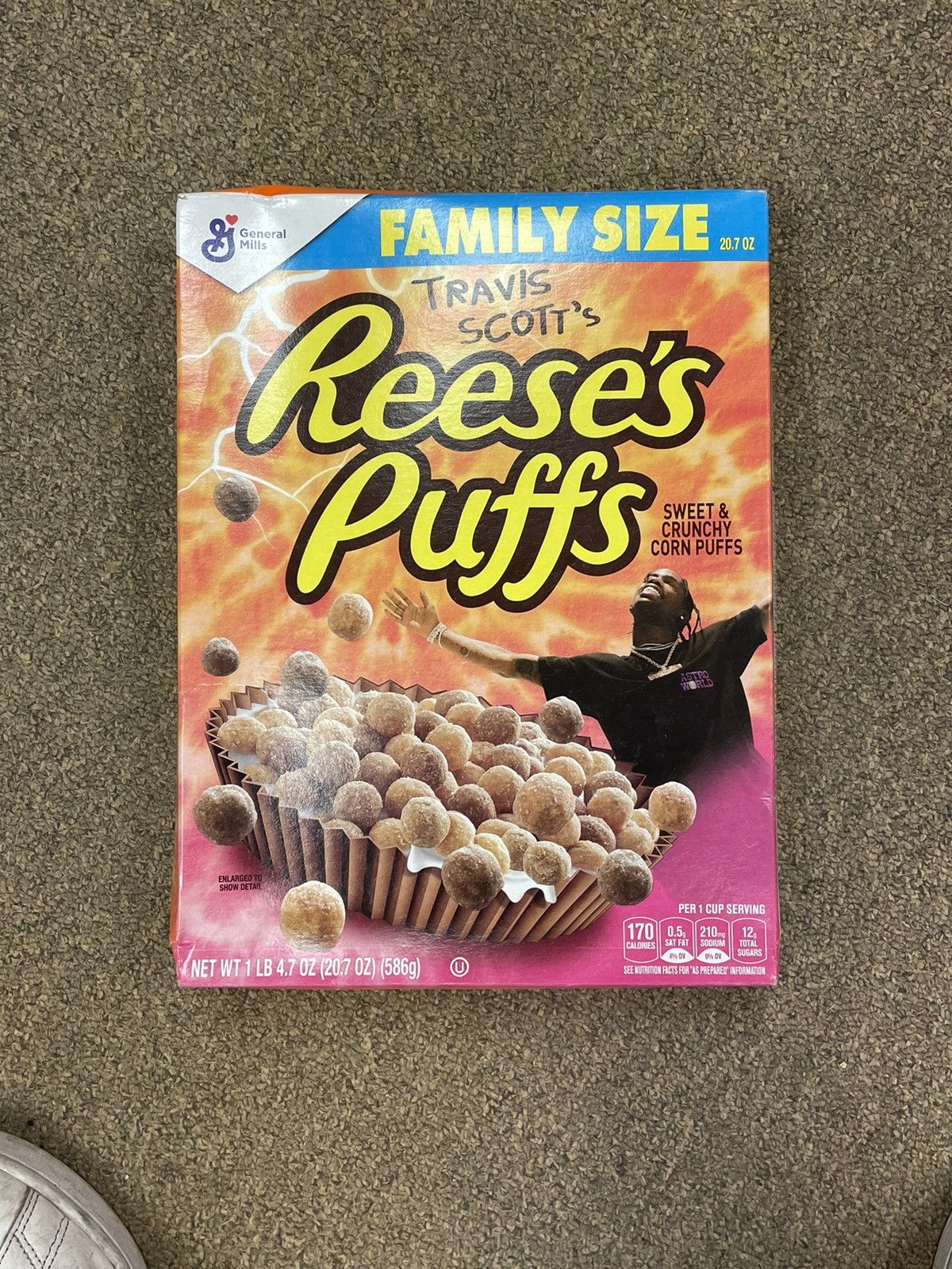 Travis Scott Travis Scott Cereal Box Family Size | Grailed Travis Scott Travis Scott Cereal Box Family Size | Grailed