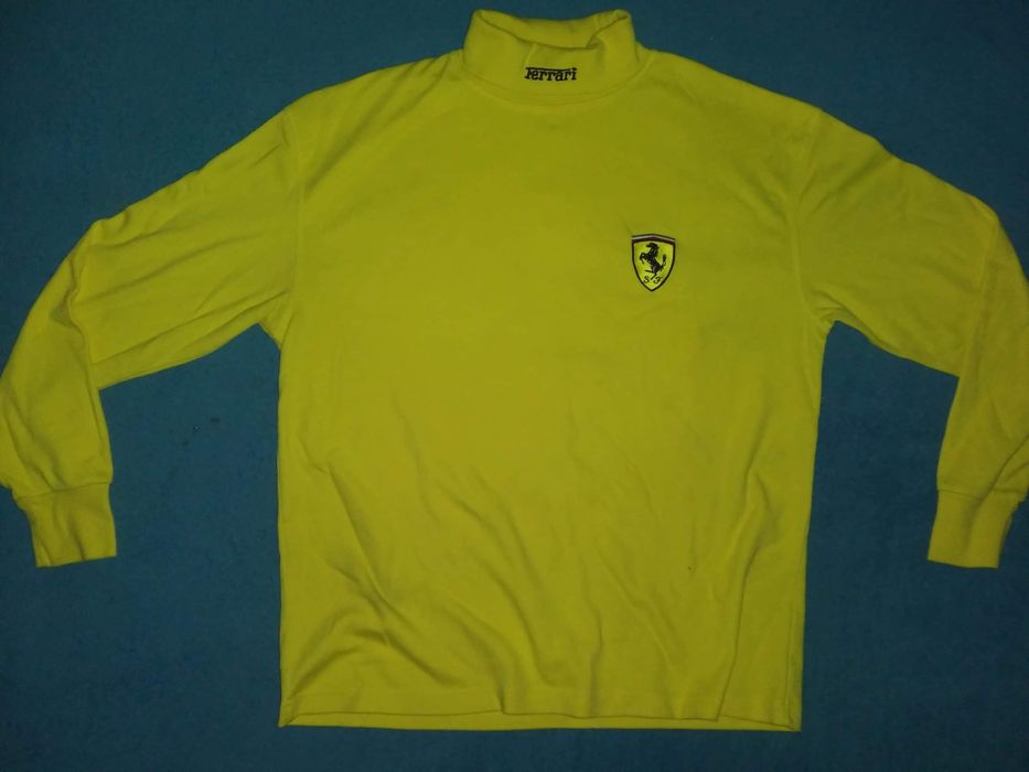 Vintage ORIGINAL 1998 Ferrari turtle neck | Grailed