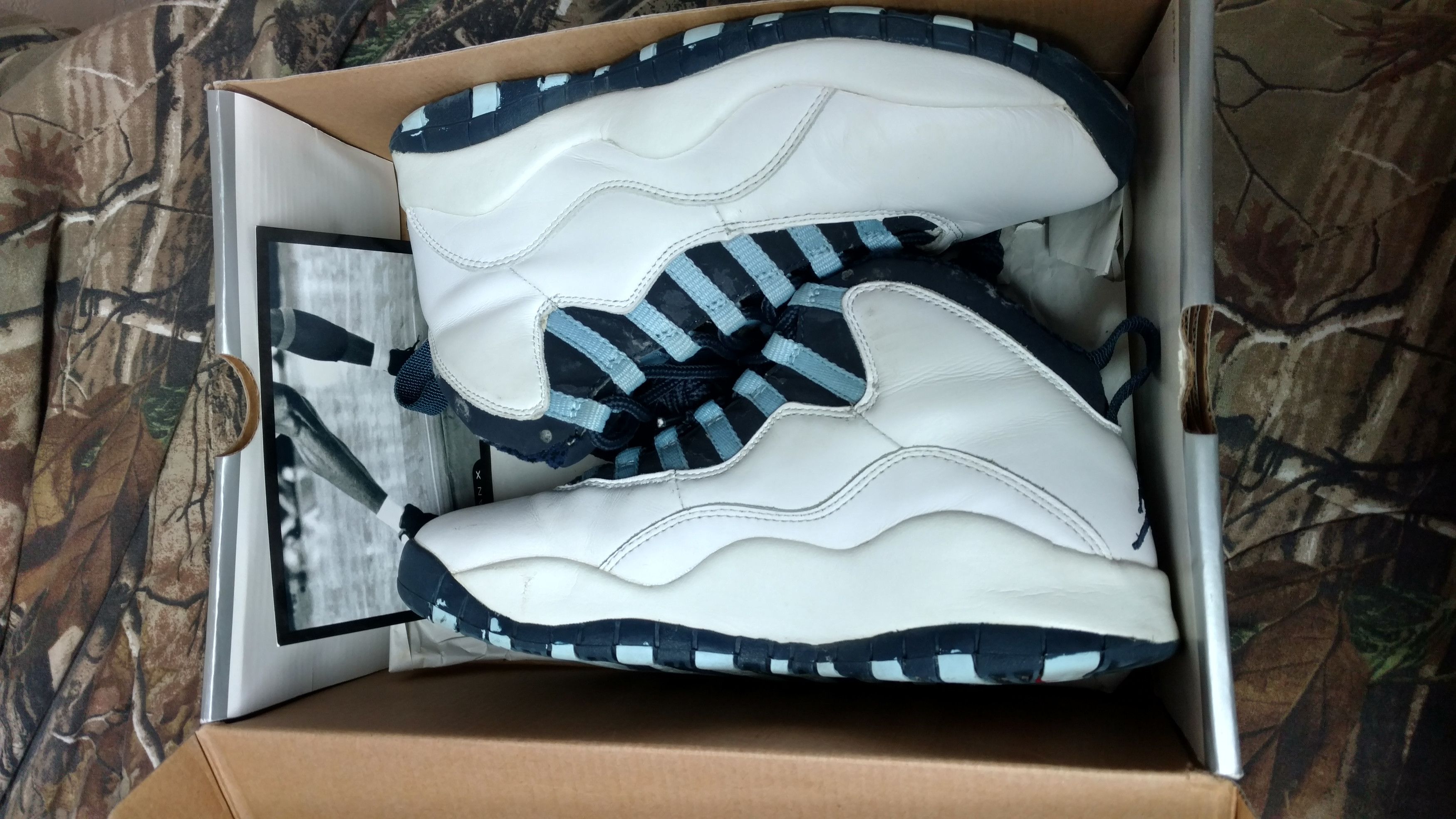 Jordan Brand Retro 10 ice blue | Grailed