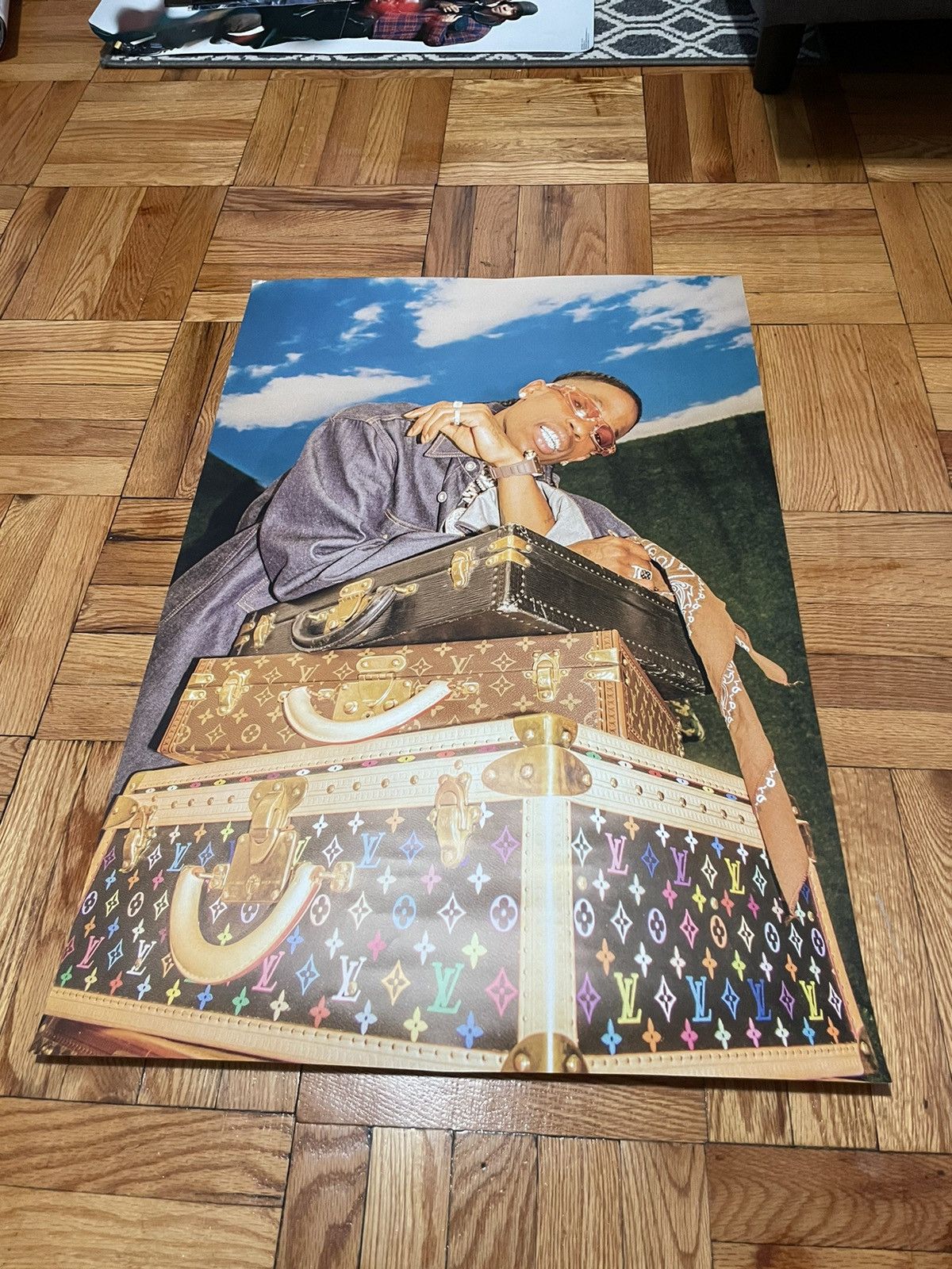 Travis Scott Travis Scott rays corrupted mind poster | Grailed