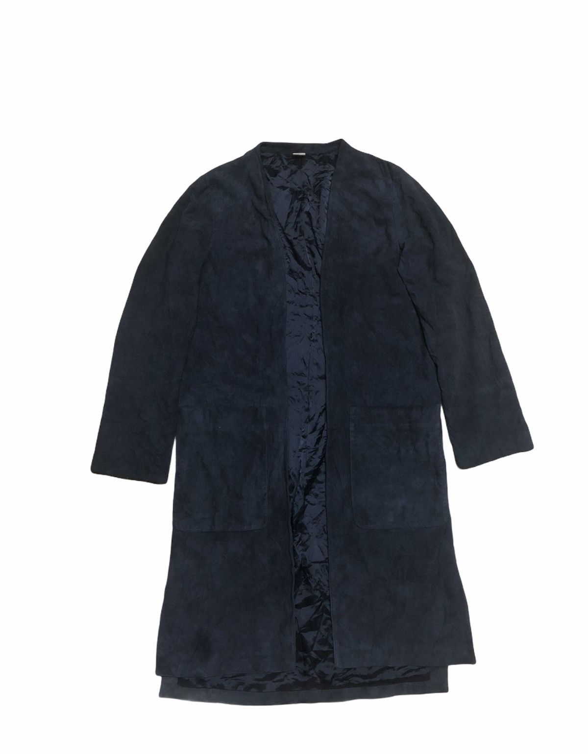 Vintage SUEDE Long Coat Ron Herman Style of Life California | Grailed