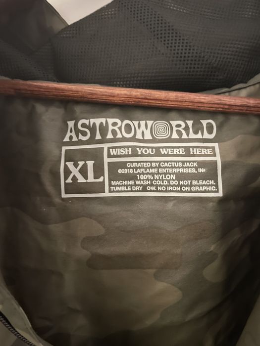 Travis Scott Astroworld anorak jacket TRAVIS SCOTT | Grailed