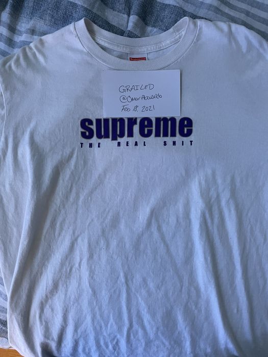 Supreme The Real Sht Tee | Grailed