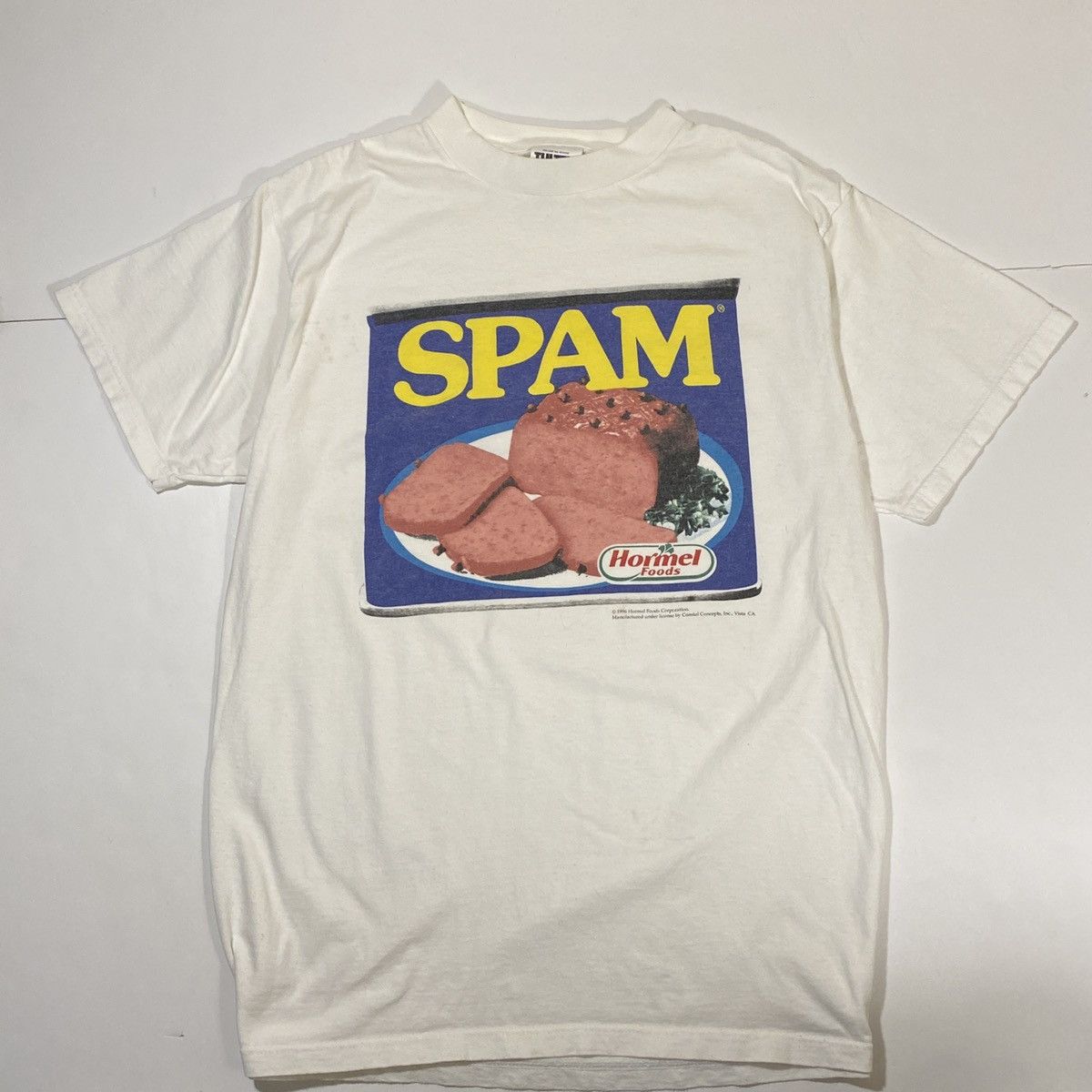 Streetwear × Vintage 90’s Spam Tee Shirt | Grailed