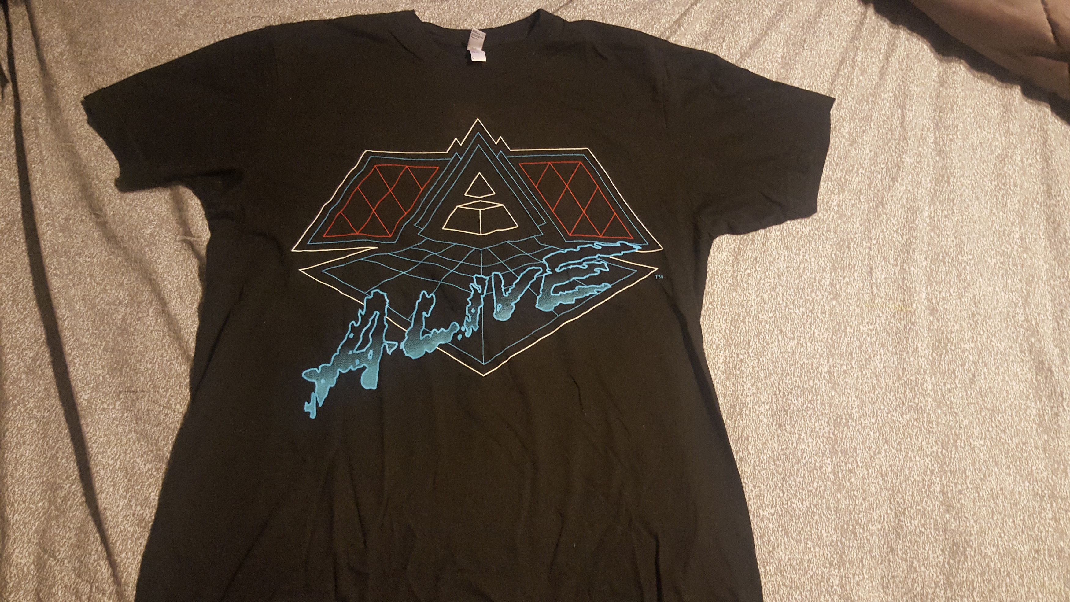 American Apparel Original Daft Punk Alive 2007 Tour Tee | Grailed