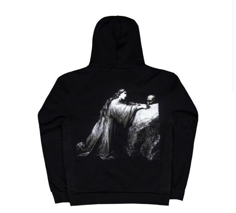 Revenge Revenge Lightning Drip Black Hoodie DS Brand New | Grailed