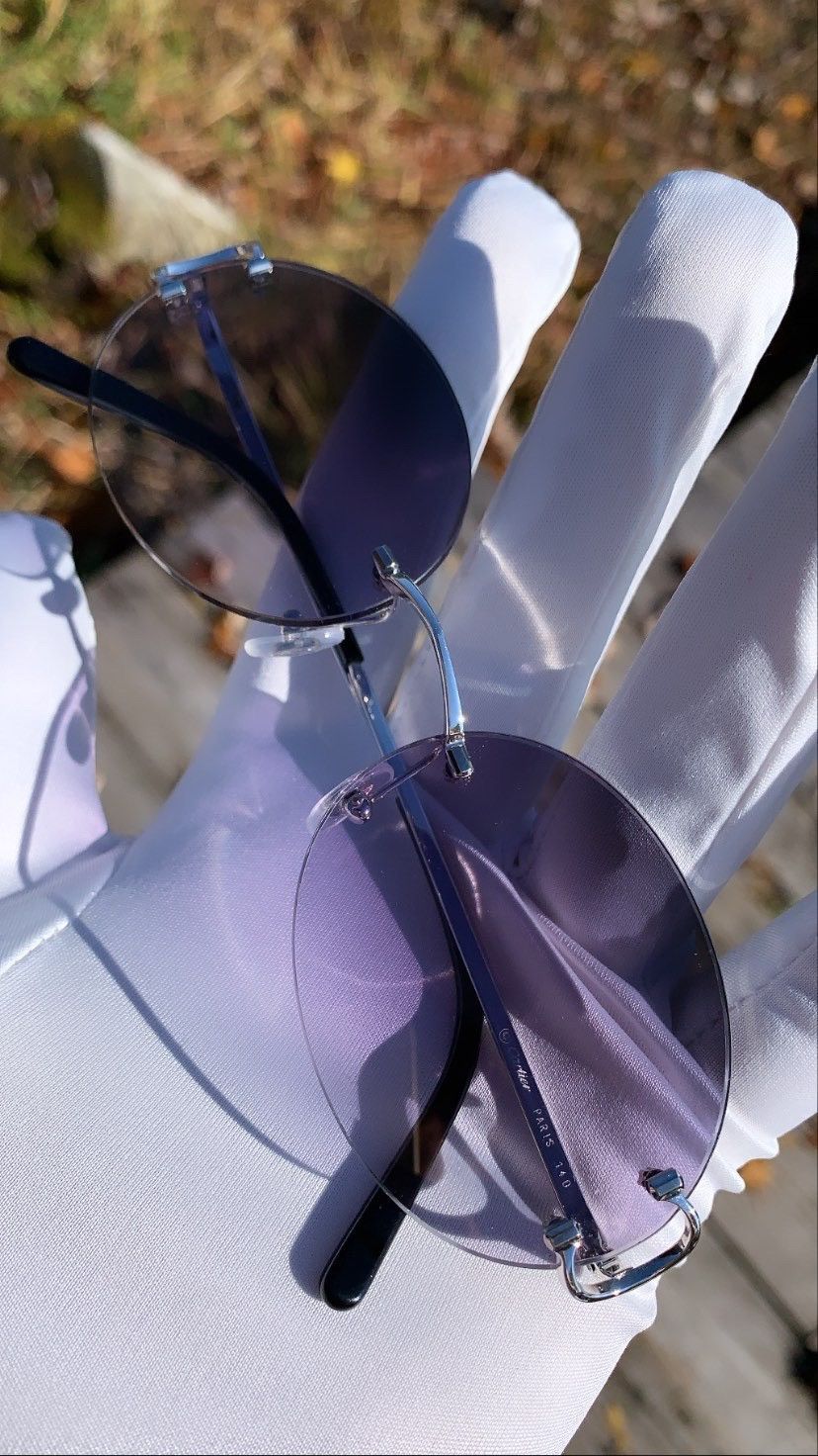 Cartier Cartier « Big C » Picadilly rimless glasses | Grailed