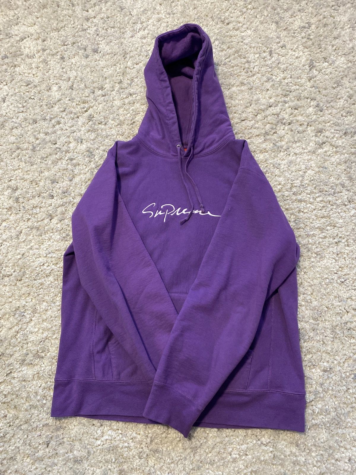 Supreme Classic Script Hoodie | Grailed