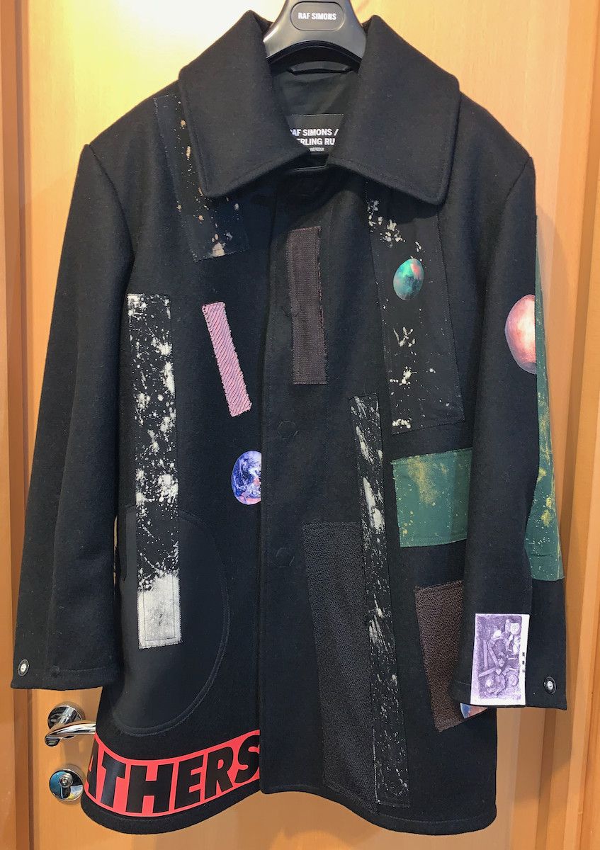 Raf Simons × Sterling Ruby Raf Simons x Sterling Ruby Caban with patches | Grailed