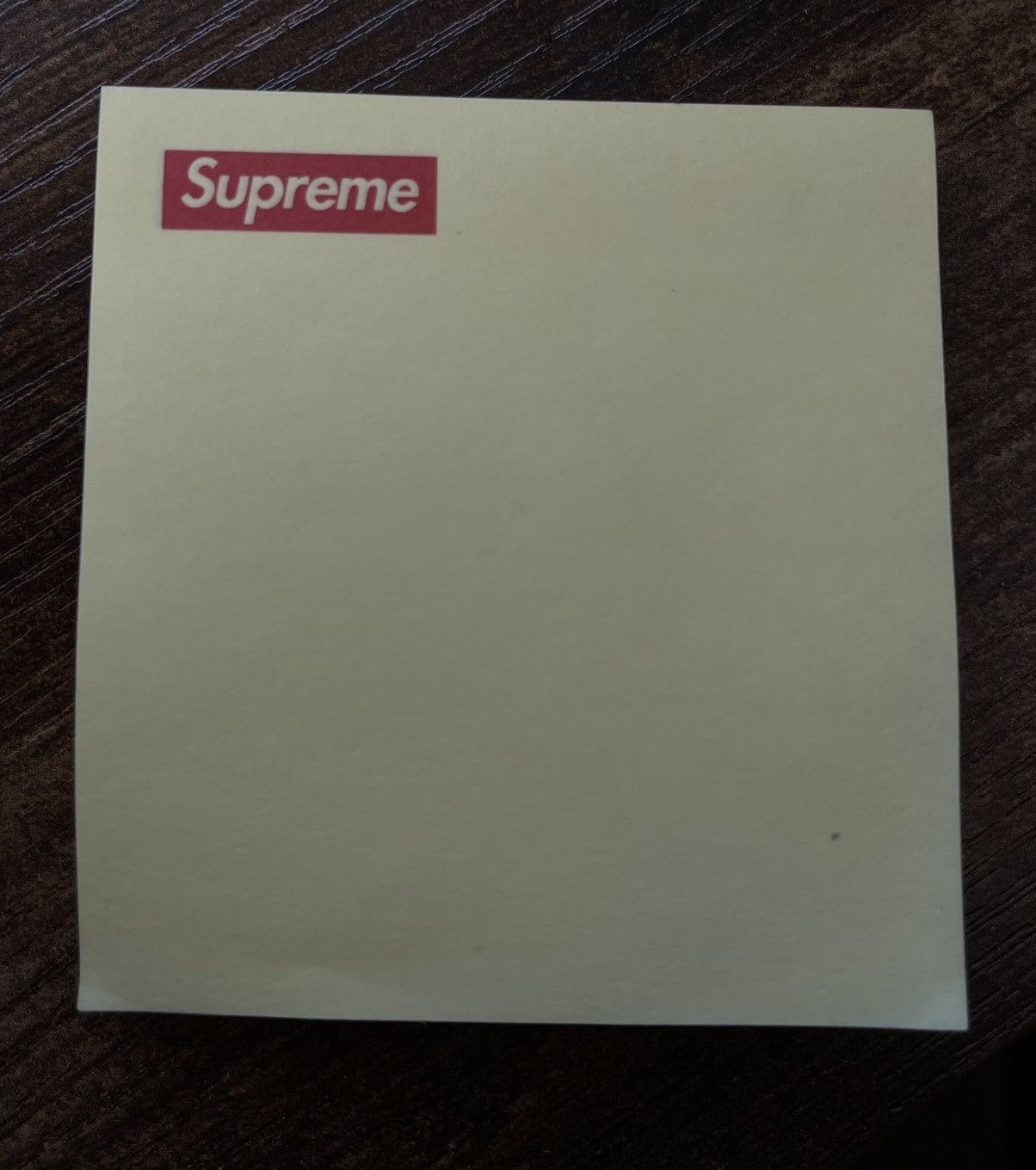 Supreme Supreme Post-it | Grailed
