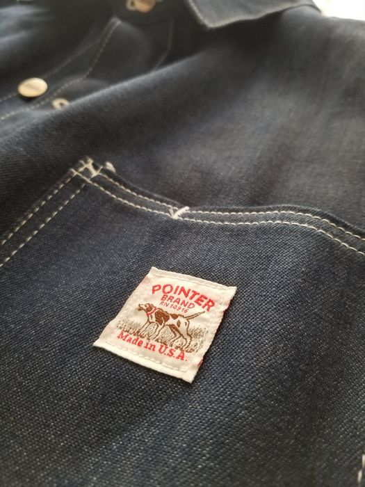 Pointer Made in USA Rigid Denim Chore Coat Brand new | Grailed