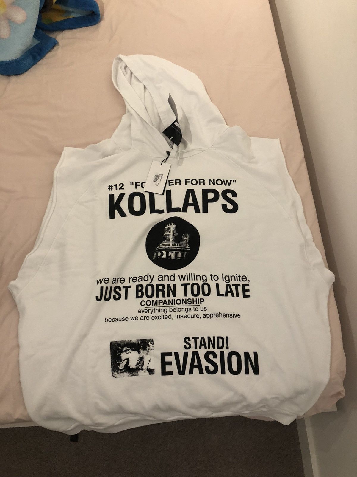 Raf Simons × Raf by Raf Simons Raf Simons Archive Redux Kollaps Hoodie ...