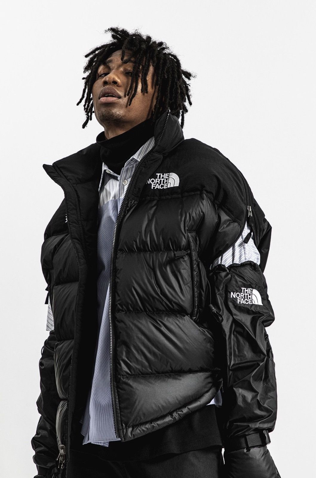 The North Face MM6 Circle Nuptse jacket | Grailed