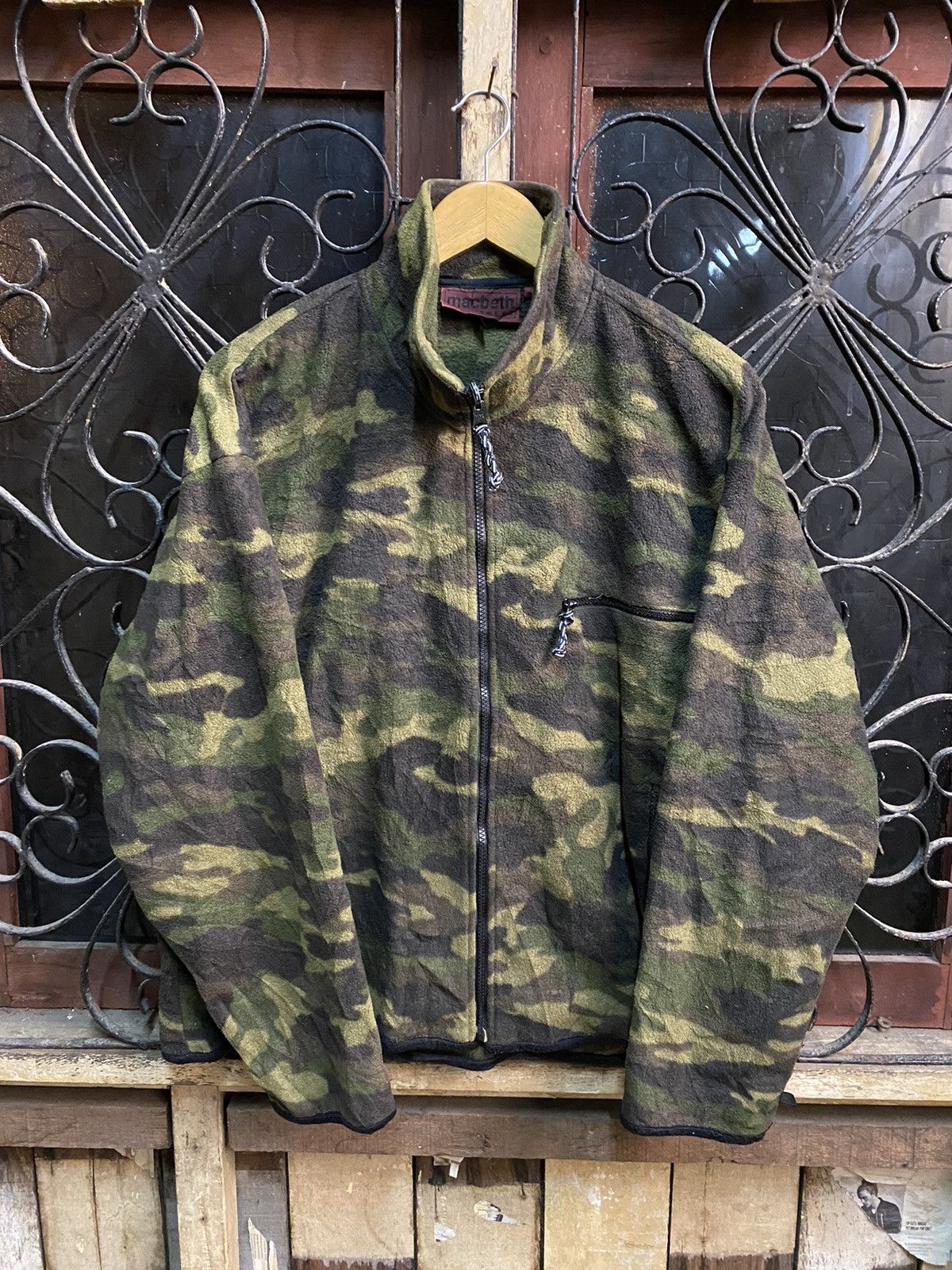 Macbeth Macbeth Camouflage Fleece Jacket | Grailed