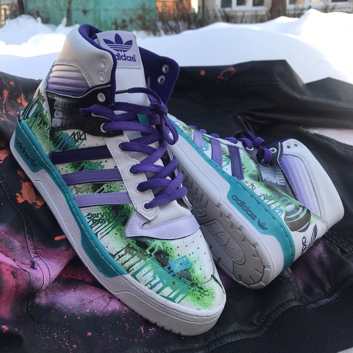 Adidas × Custom × Vintage Custom model Adidas Rivalry | Grailed