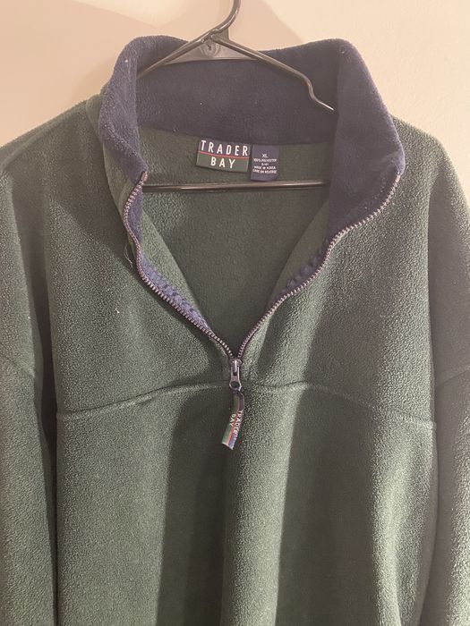 Vintage trader bay fleece jacket | Grailed