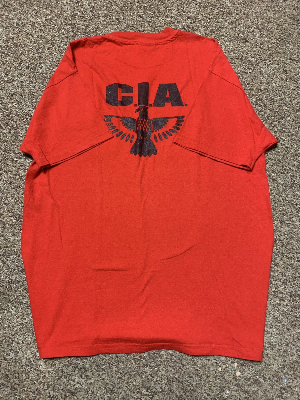 Hanes × Vintage Vintage 90s CIA promo t shirt | Grailed